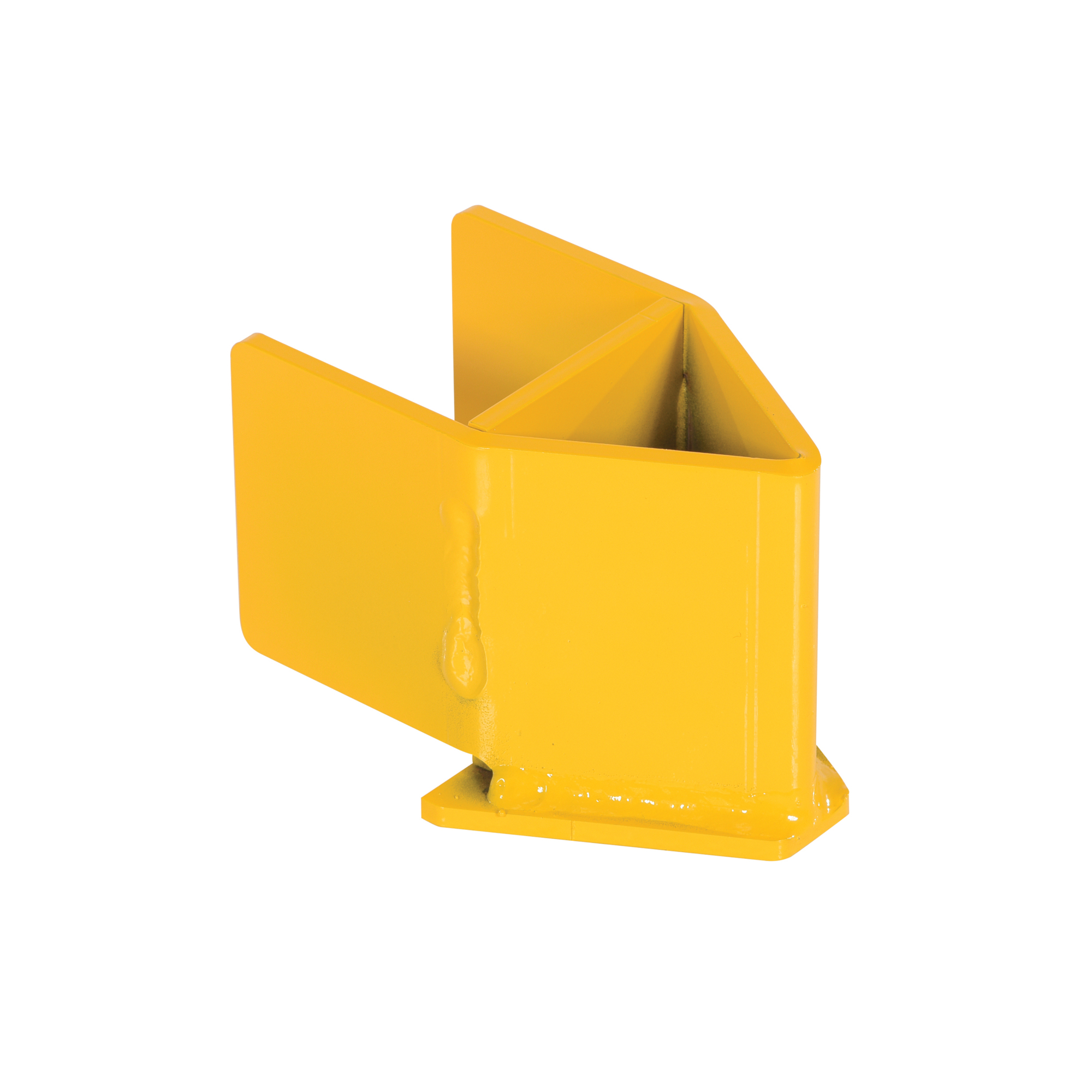 Vestil Steel Upright Rack Guard - 4.25in. Height, Yellow, Model# G3-V4 ...