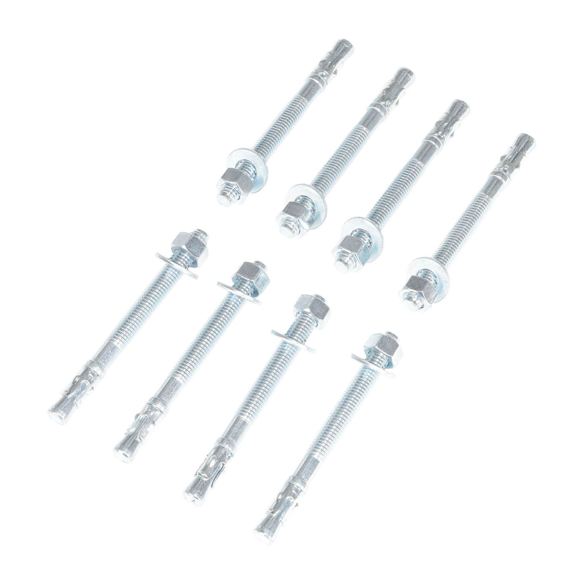 Vestil 8-PACK CONCRETE ANCHOR BOLTS 1/2 X 5in., Height 5, Material Type ...