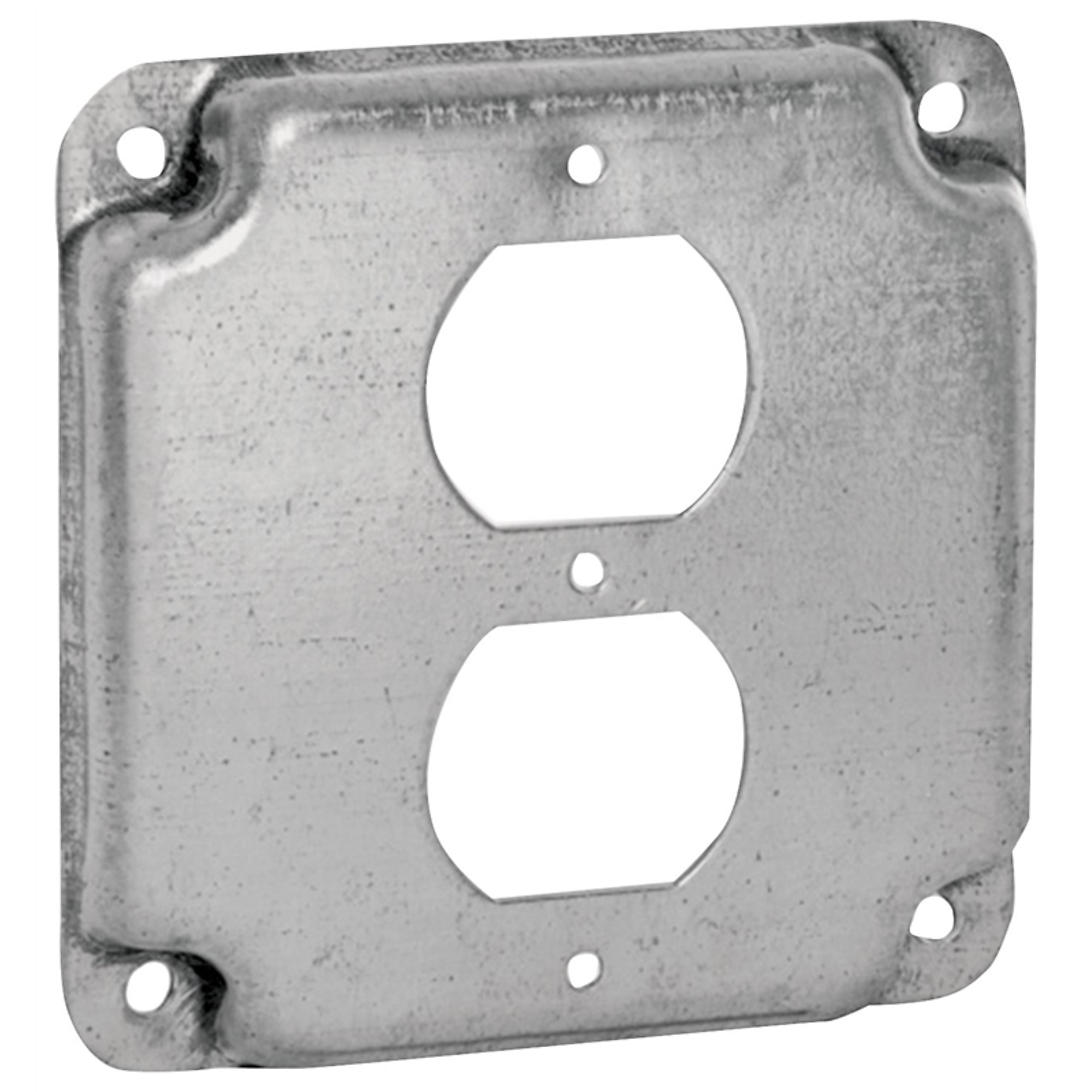 RACO COVER BOX SQ STL DUP RECPT 4in., Product Type Box Cover, Model ...