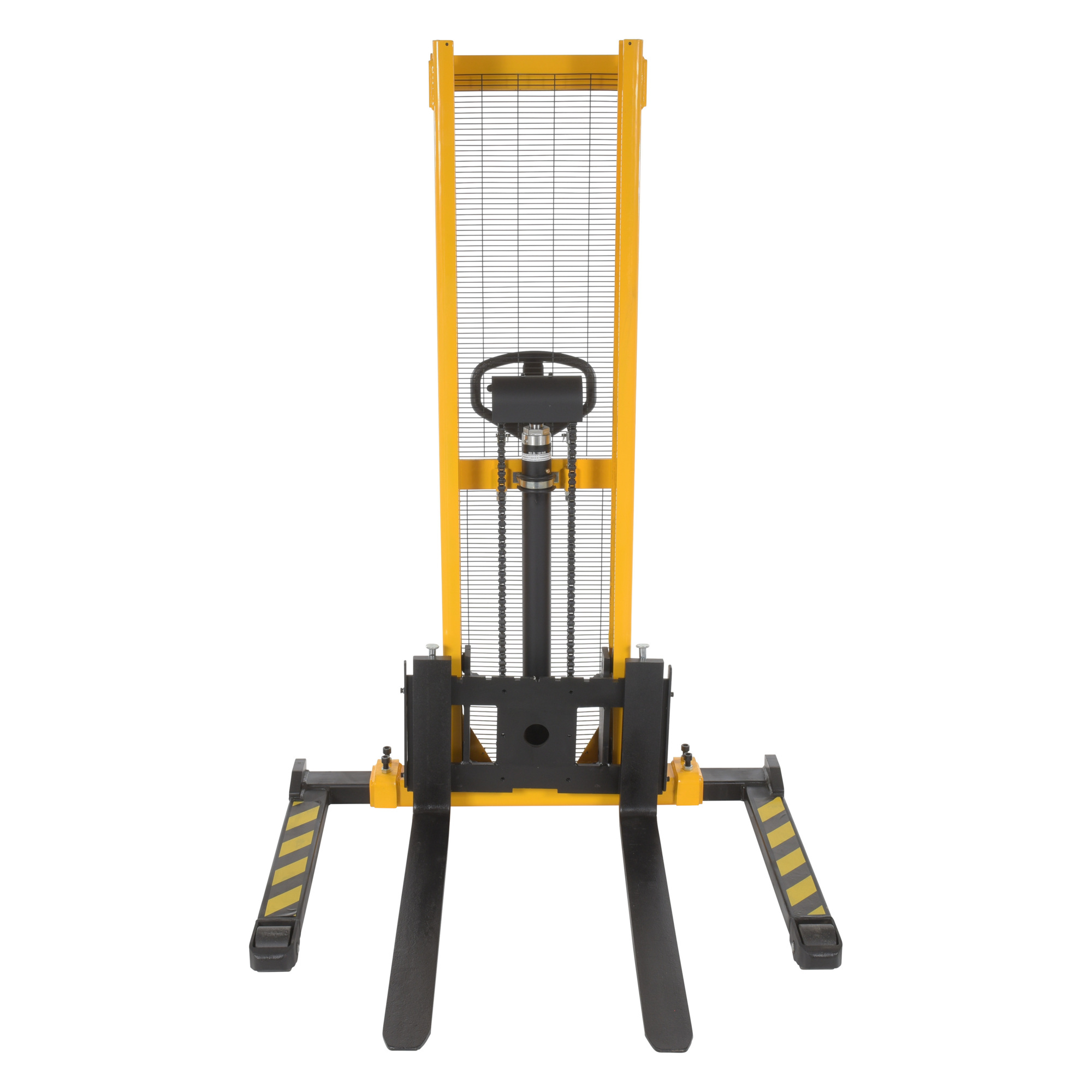 Vestil, Manual Pallet Stacker Forklift, Capacity 2000 lb, Raised Height ...