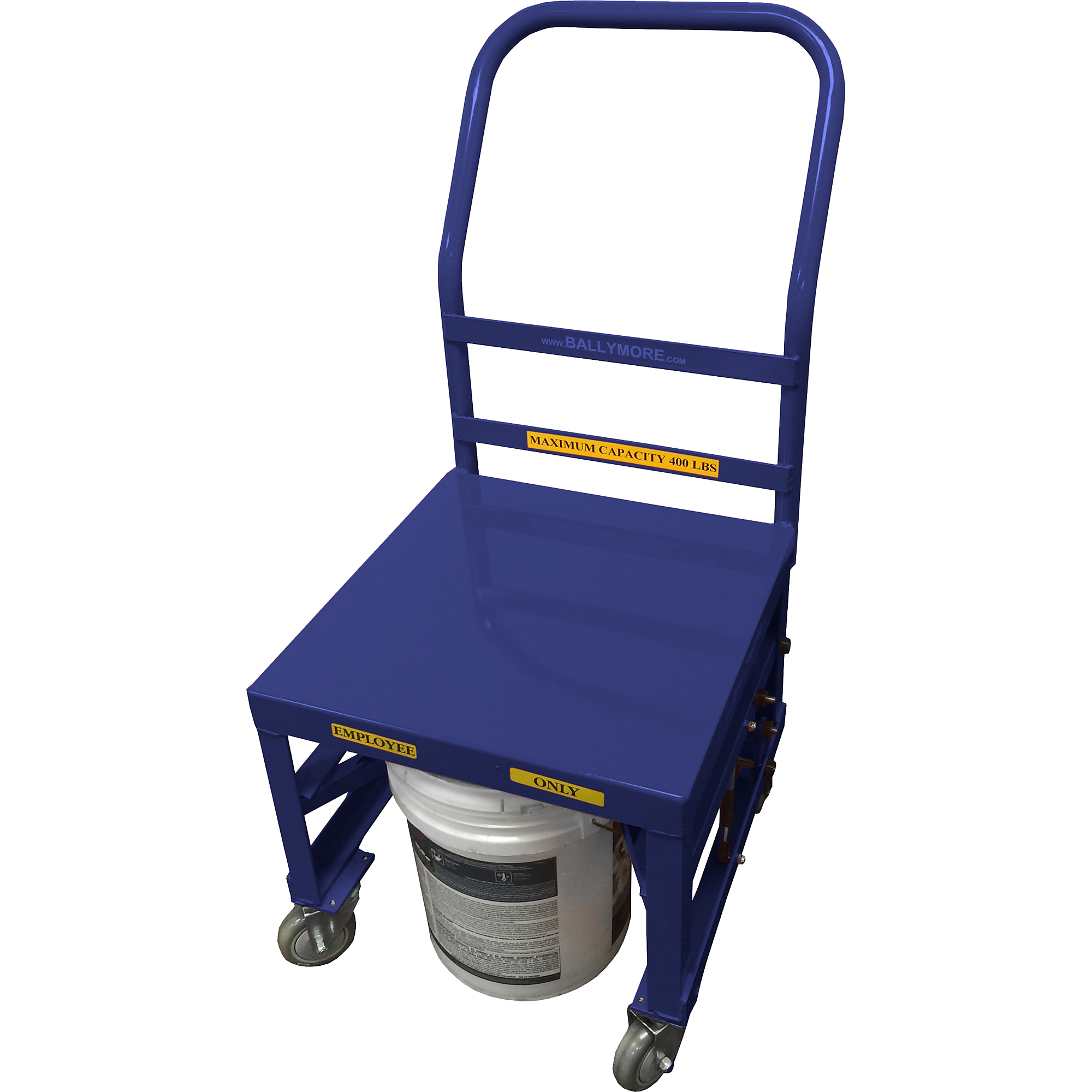 Ballymore, Heavy Duty Paint Cart, Total Capacity 400 lb, Shelves (qty ...