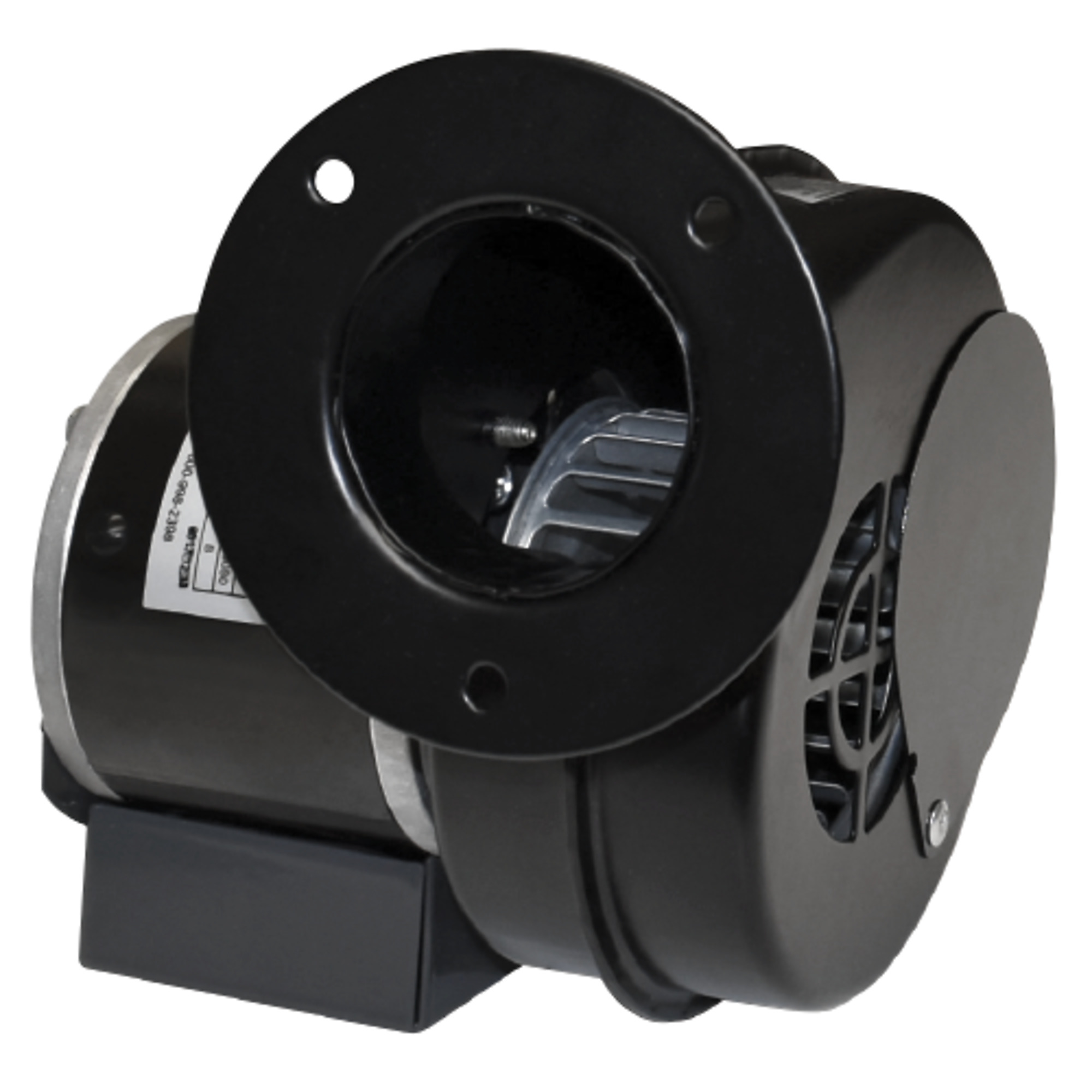J&D Mfg., Blower Motor, PSC, Round, 60 CFM, 115V, 50/60Hz w/louver, Fan ...