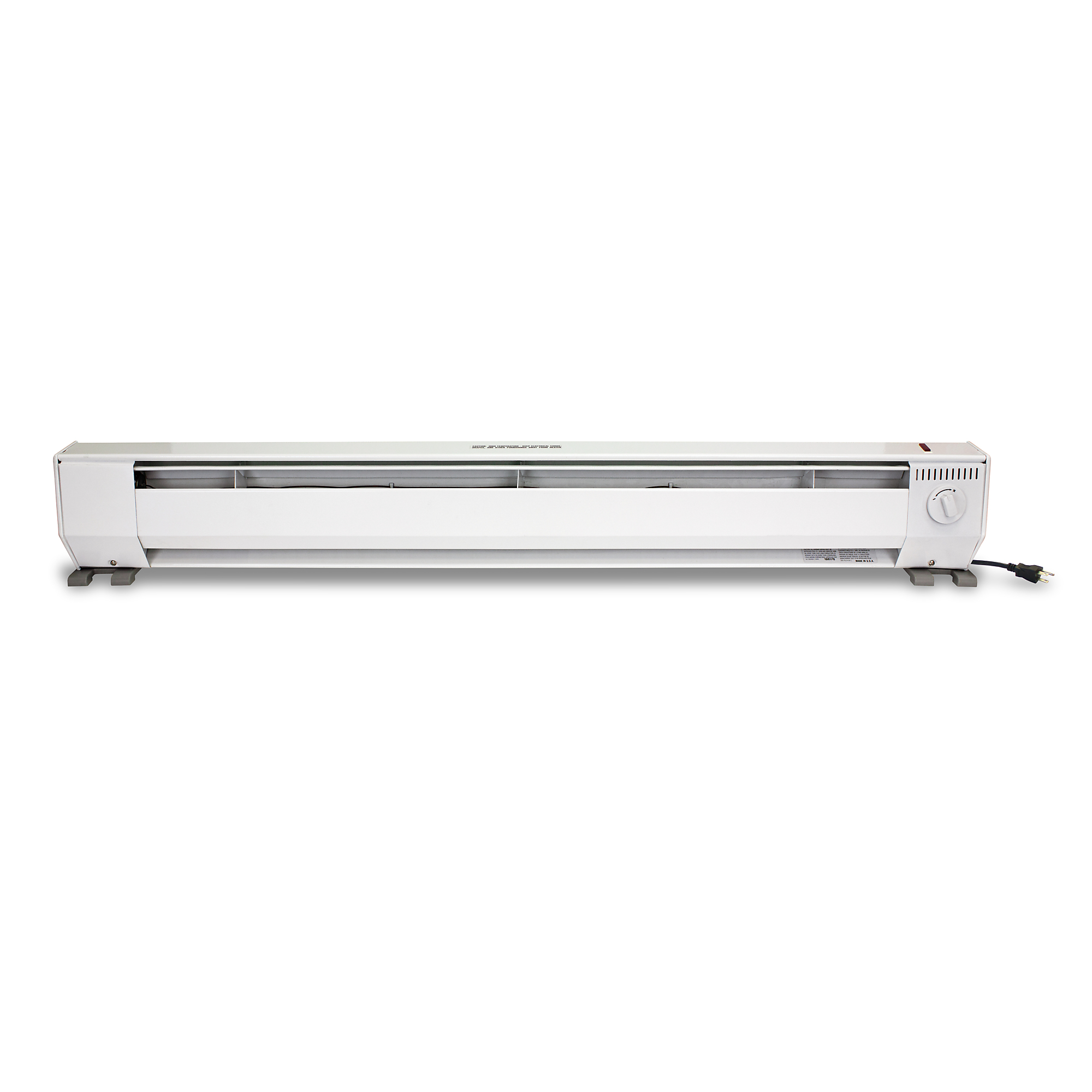 King Electrical 4ft. Portable Baseboard Heater, White, Heat Type ...
