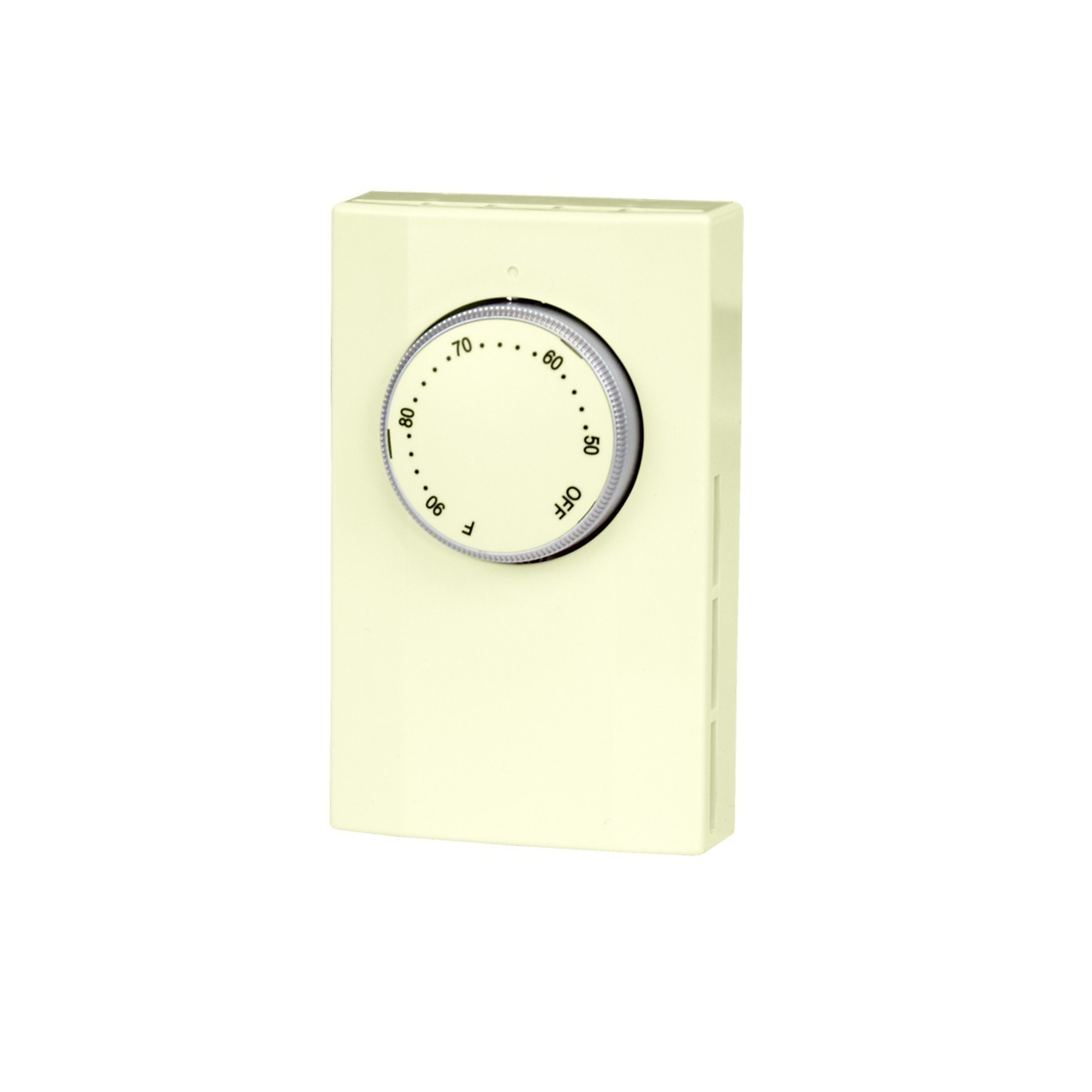 King Electrical Double Pole Mechanical Thermostat, Color Almond, Model ...
