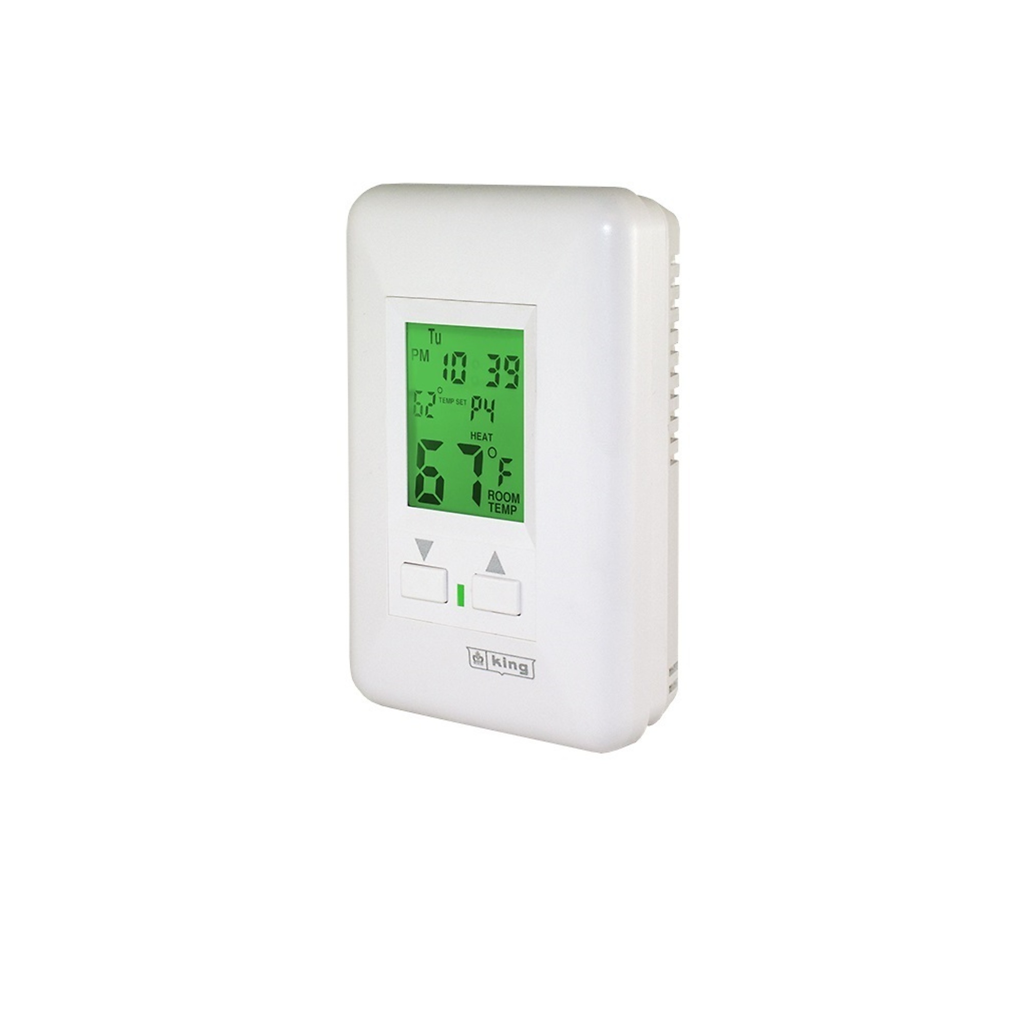 King Electrical Hydronic 2 Circuit Programmable Thermostat, Model ...
