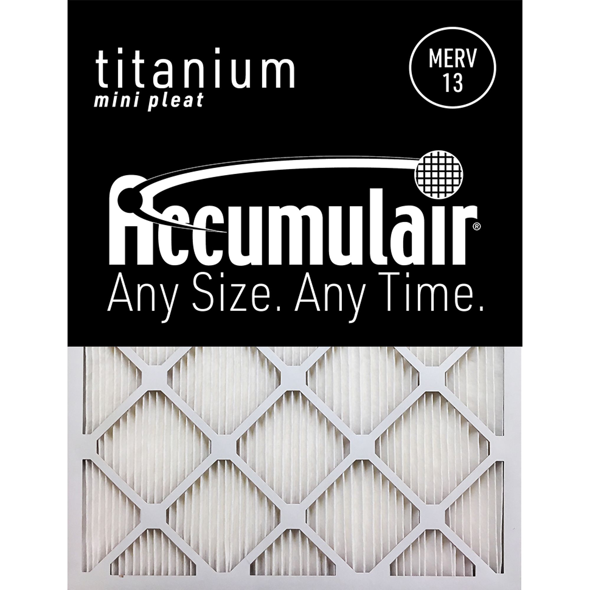 Accumulair, MERV 13 Furnace Air Filter, Width 11.75 in, Height 13.5 in ...