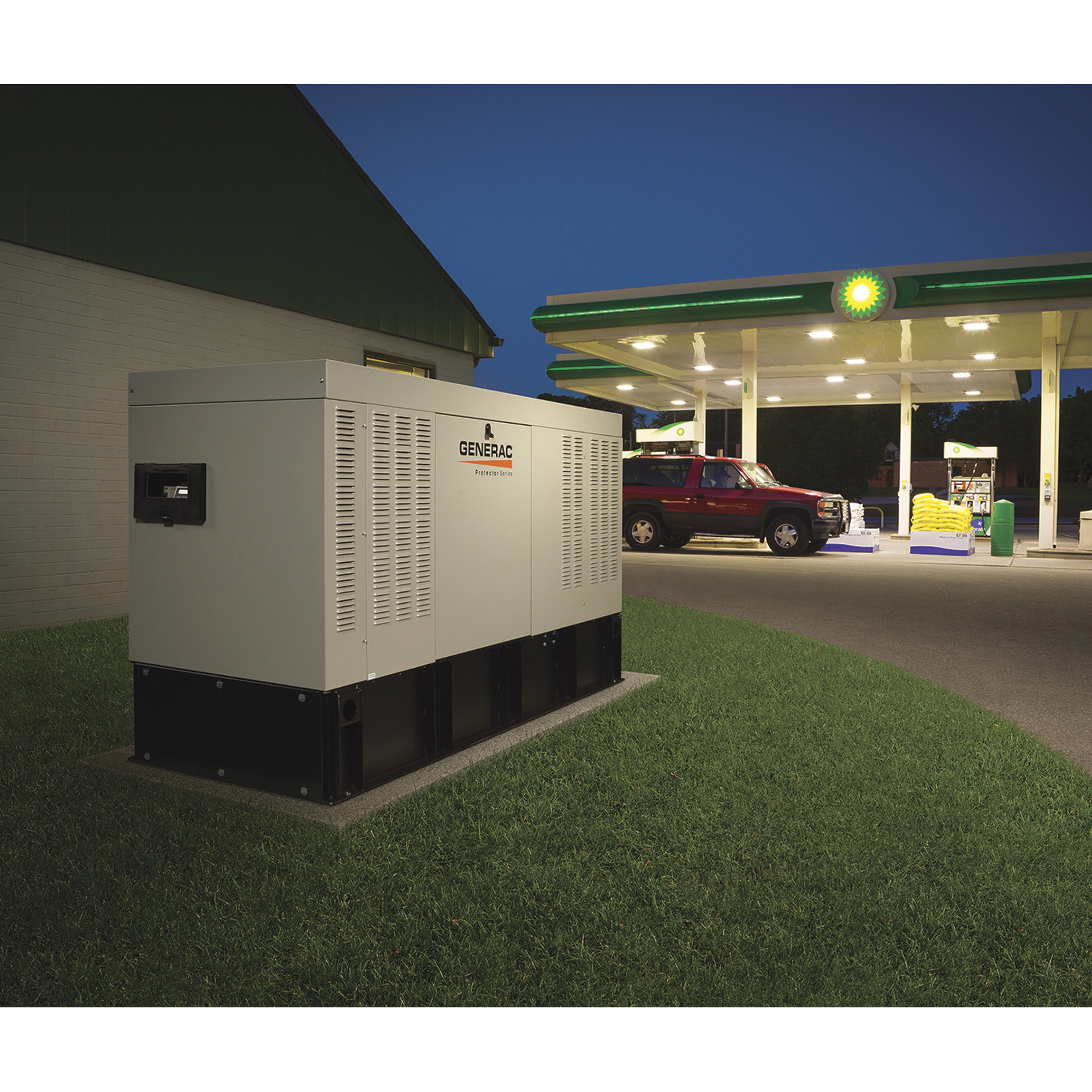 Generac Protector Series Diesel Home Standby Generator, 15kW, 120/240 ...