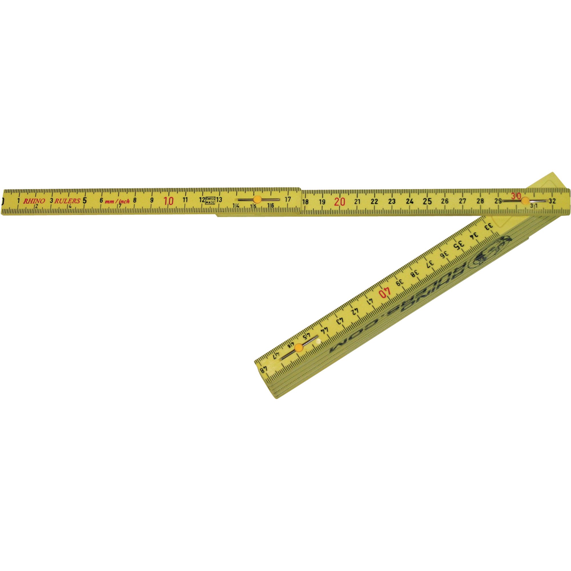 US Tape SAE/Metric Folding Ruler — 6Ft. | Northern Tool