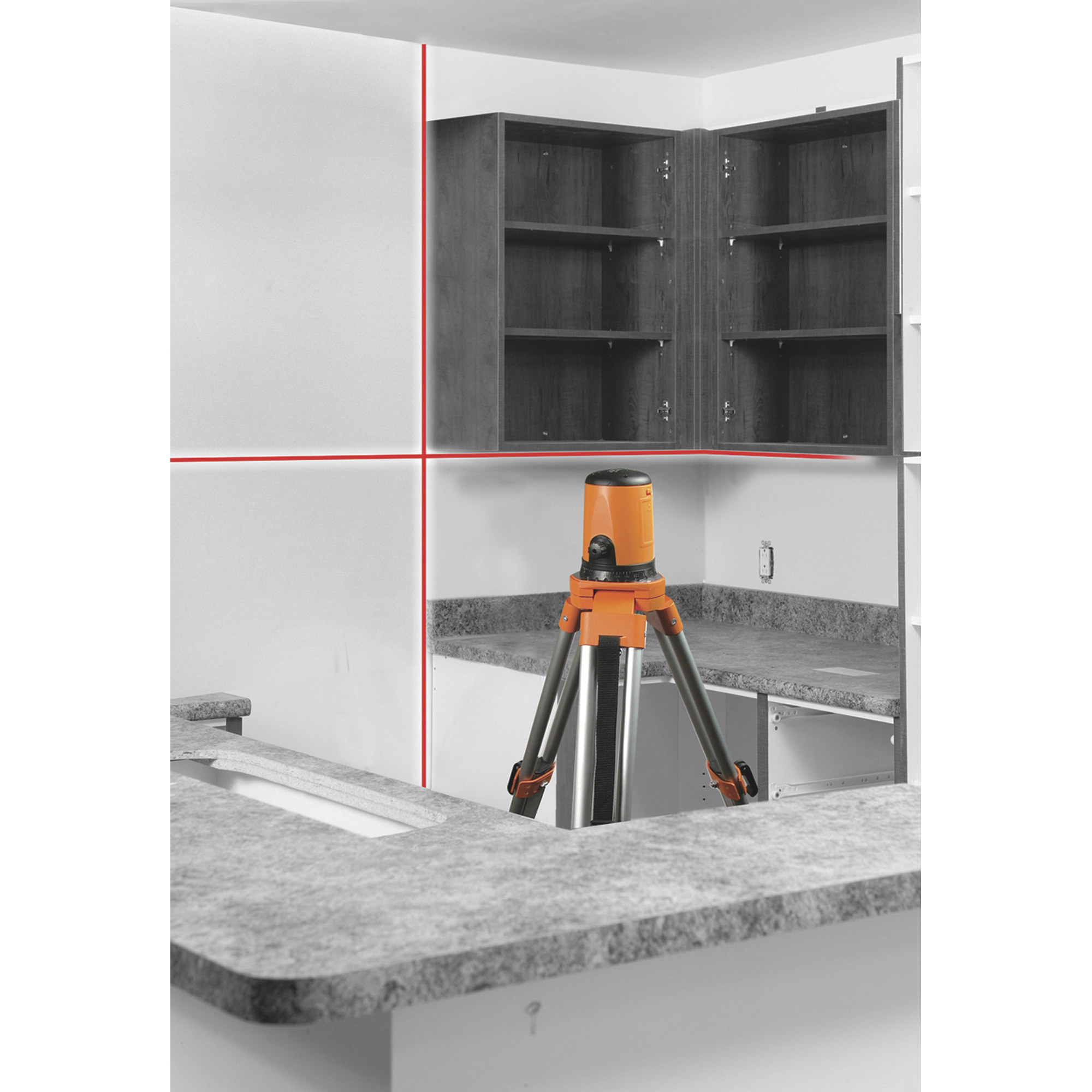 Johnson Level & Tool Self-Leveling Cross-Line Laser Level Kit, Model ...