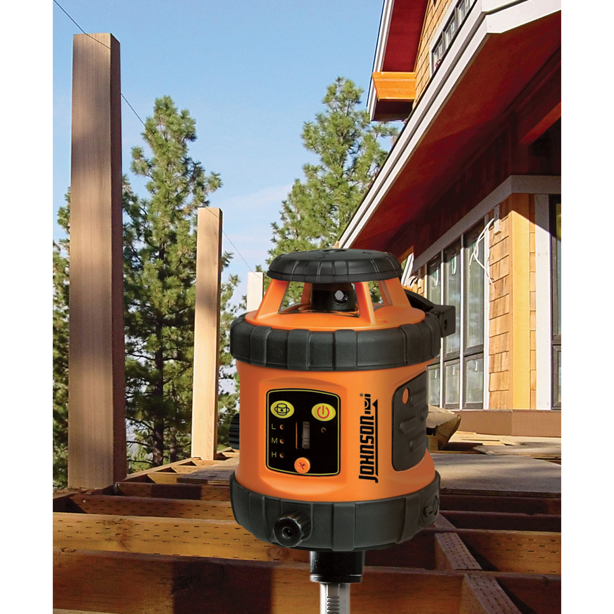 Johnson Level & Tool Self-Leveling Rotary Laser Level, Model# 40-6515 ...