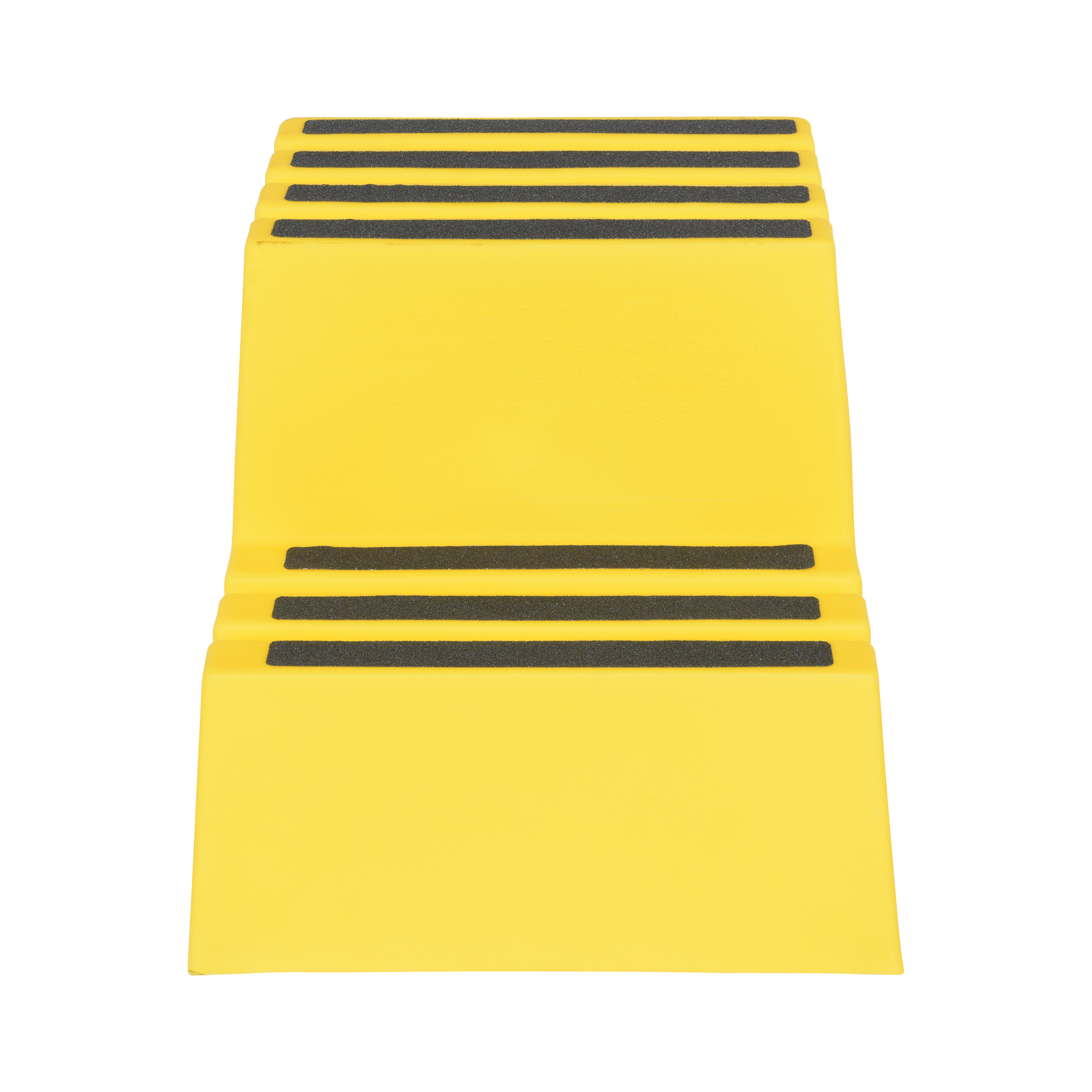 Vestil, Polystep stool 2 step, Capacity 500 lb, Material Polyethylene ...