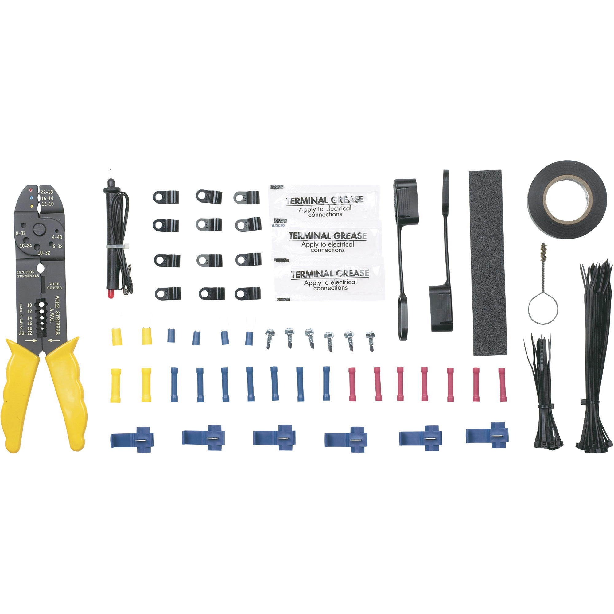 Hopkins Towing Solutions Deluxe Trailer Wiring Installation Kit, 100-Pc ...