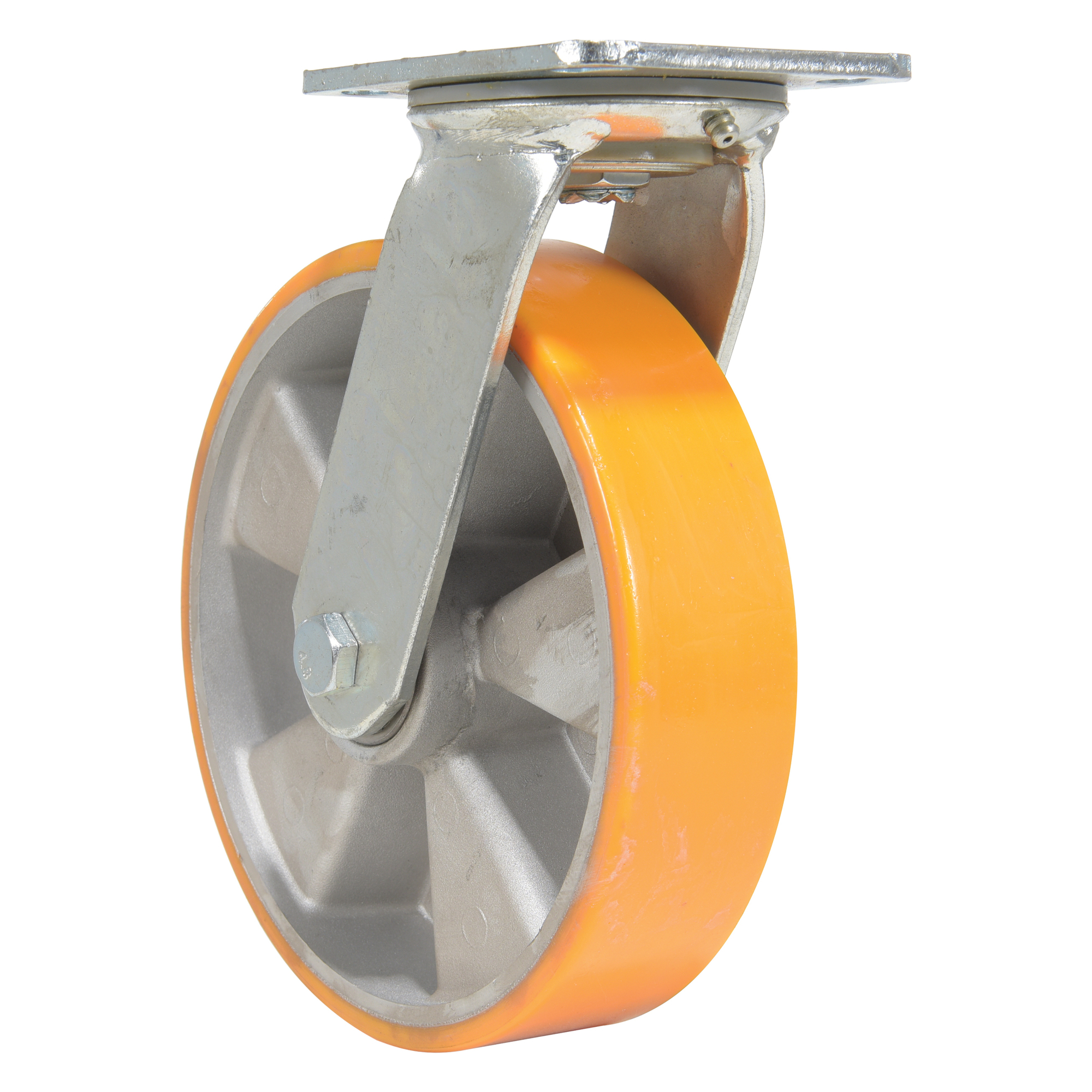 Vestil Polyurethane Swivel Caster - 8in. x 2in., 1543-Lb. Capacity ...