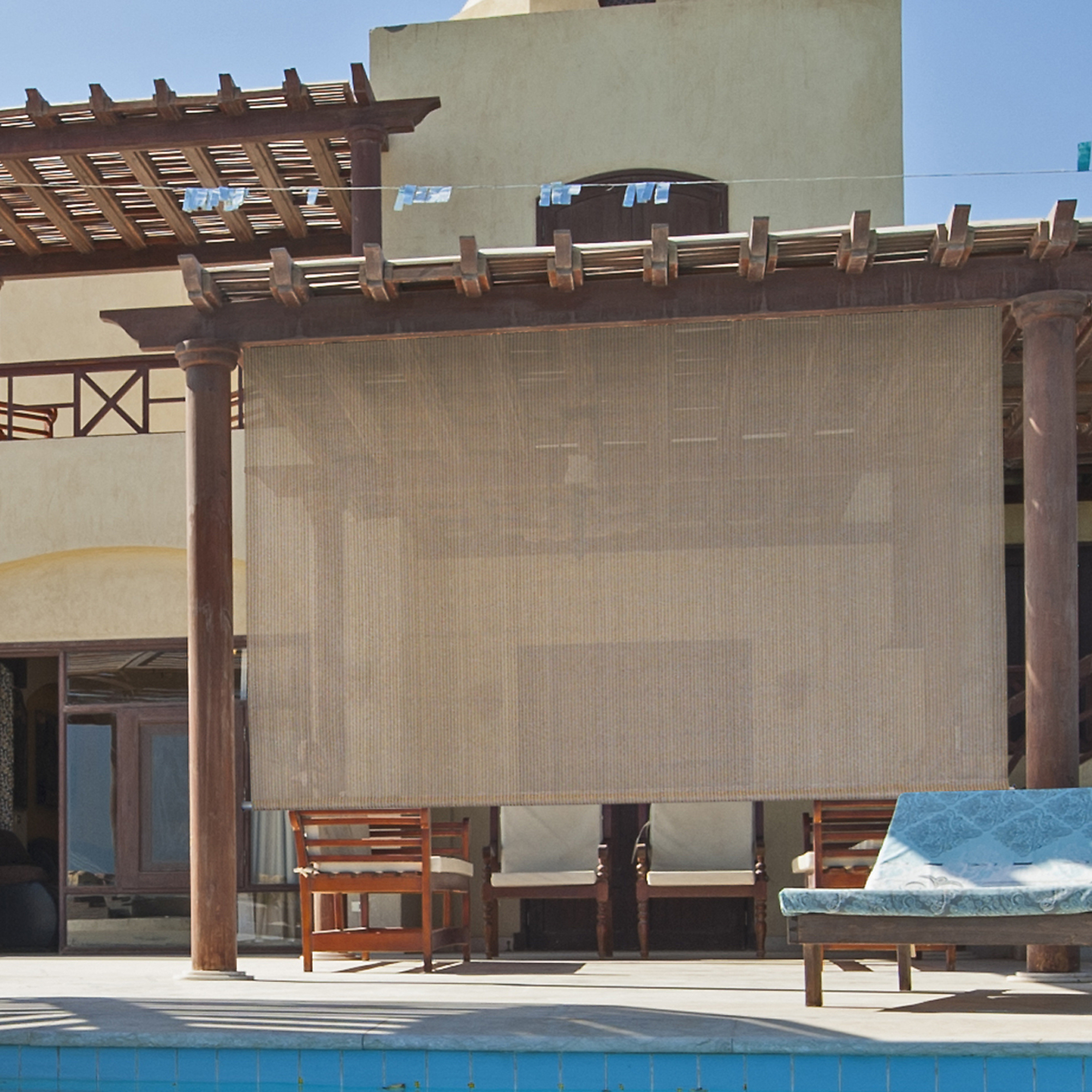 Shade Champ Outdoor Sun Shade - 96in. x 72in., Polyethylene, Weather ...