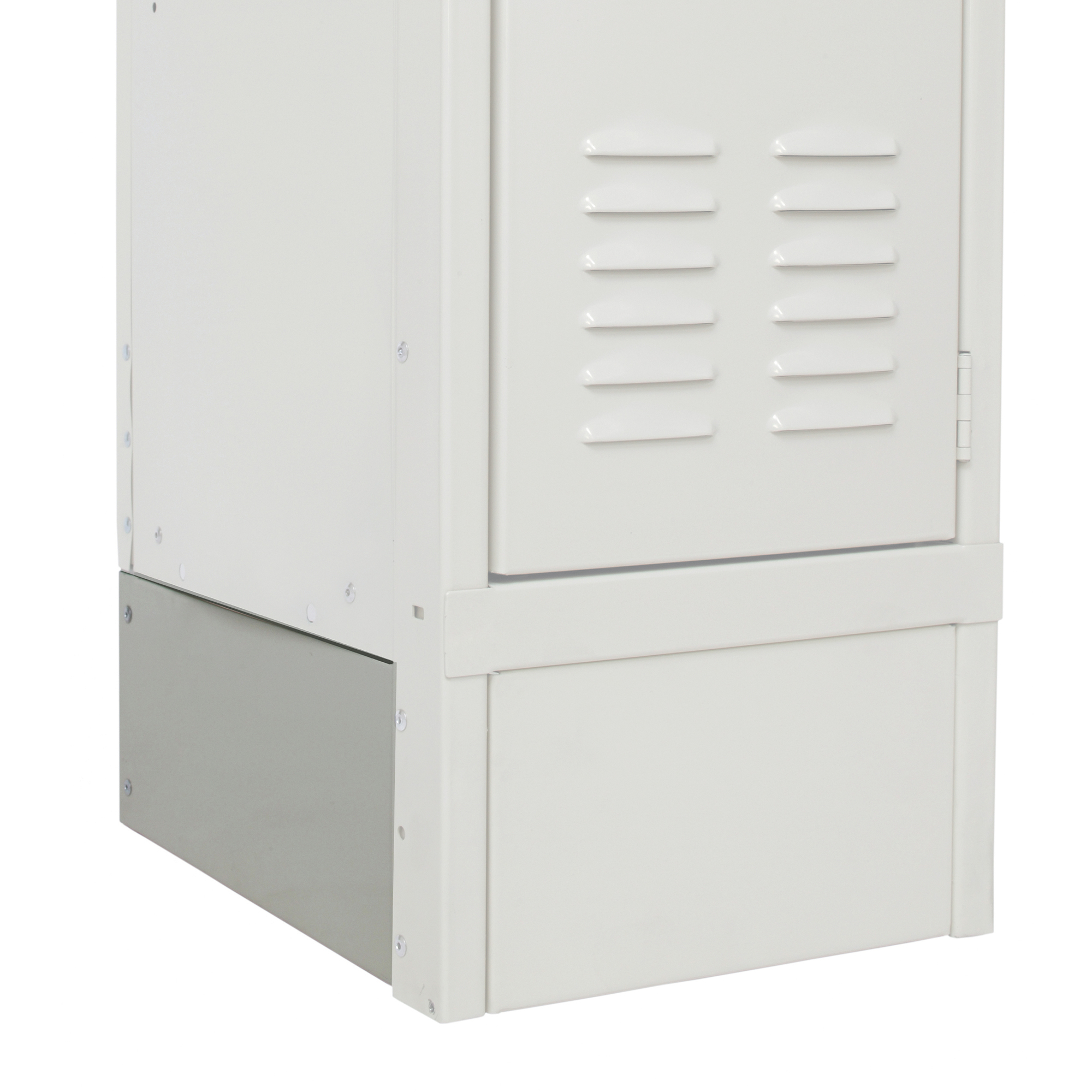 Hallowell, Closed Side Base for locker, Height 6 in, Width 0 in, Color ...