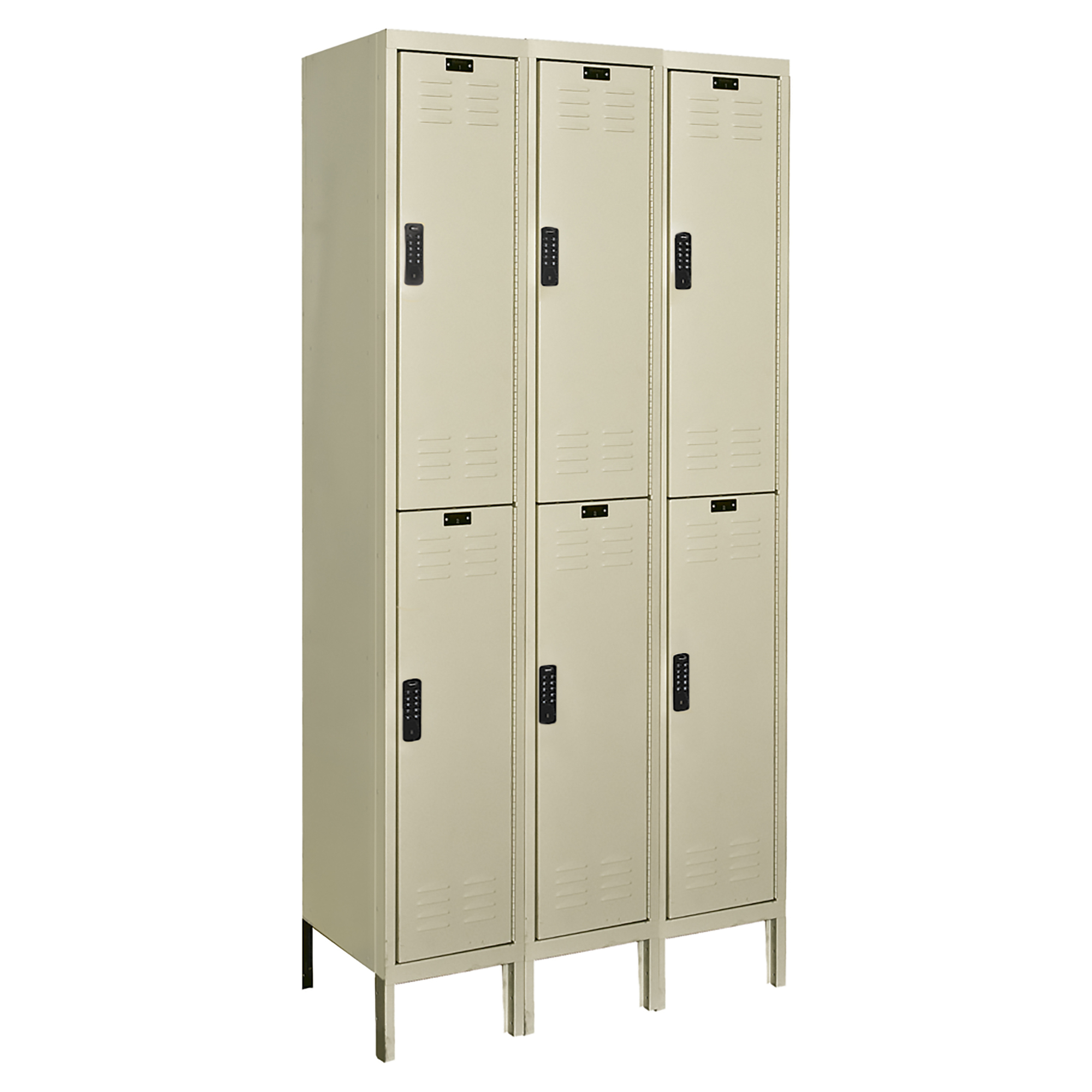 Hallowell, DigiTech Electronic Locker, Height 78 in, Width 36 in, Color ...