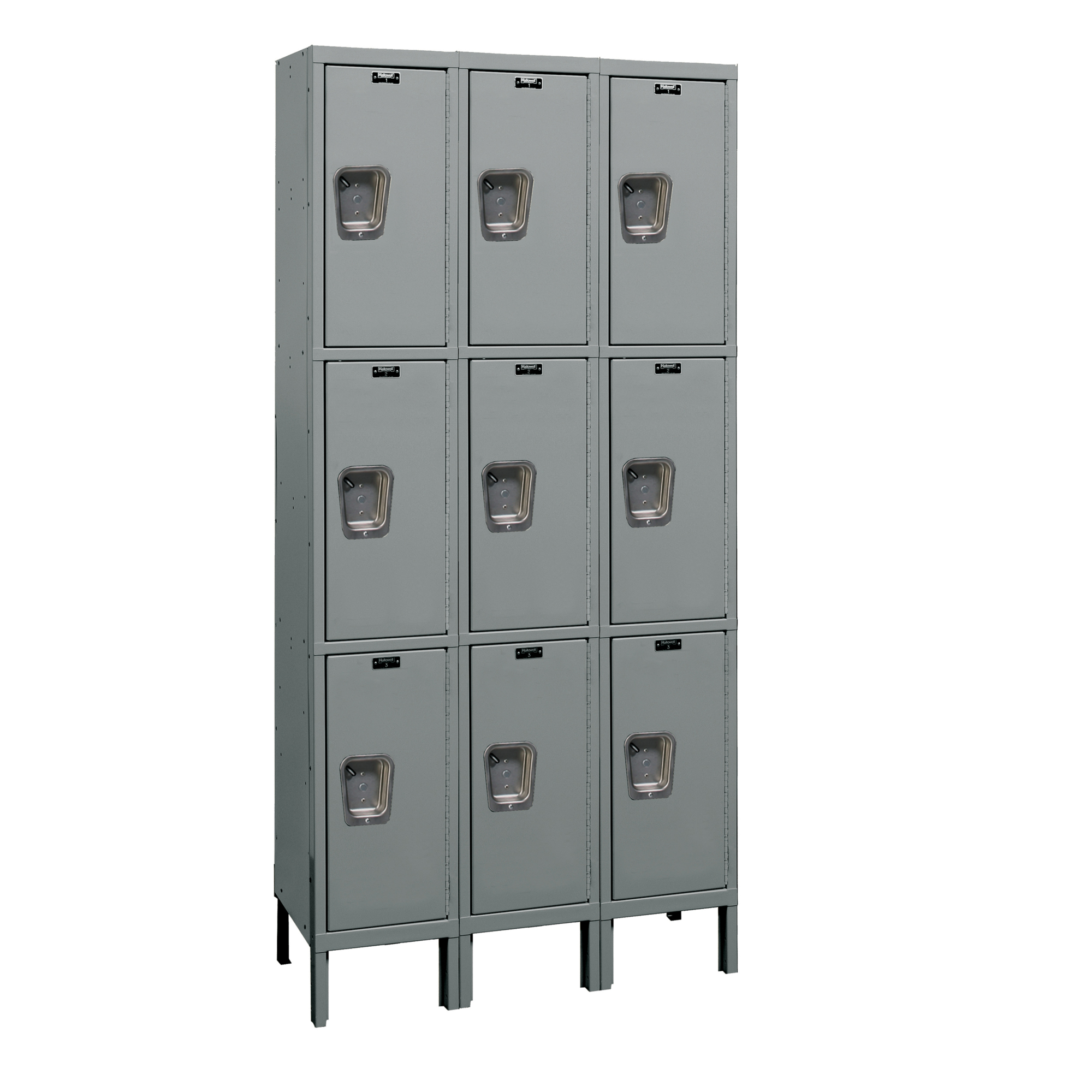 Hallowell, Maintenance-Free Quiet Locker, Height 78 in, Width 36 in ...