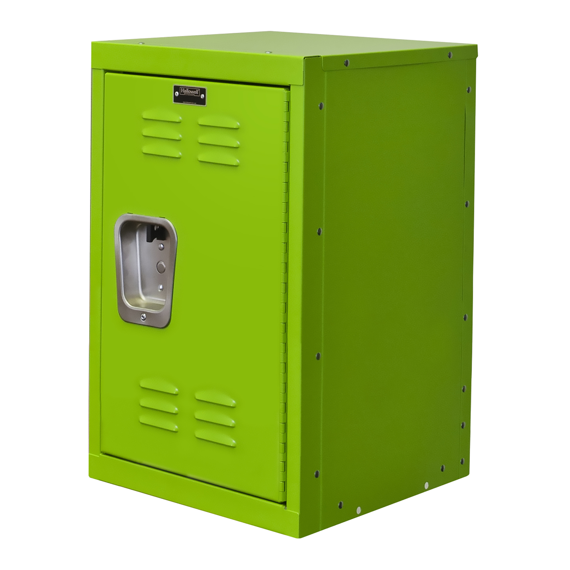 Hallowell, Kid Mini Locker, Height 24 in, Width 15 in, Color Green ...
