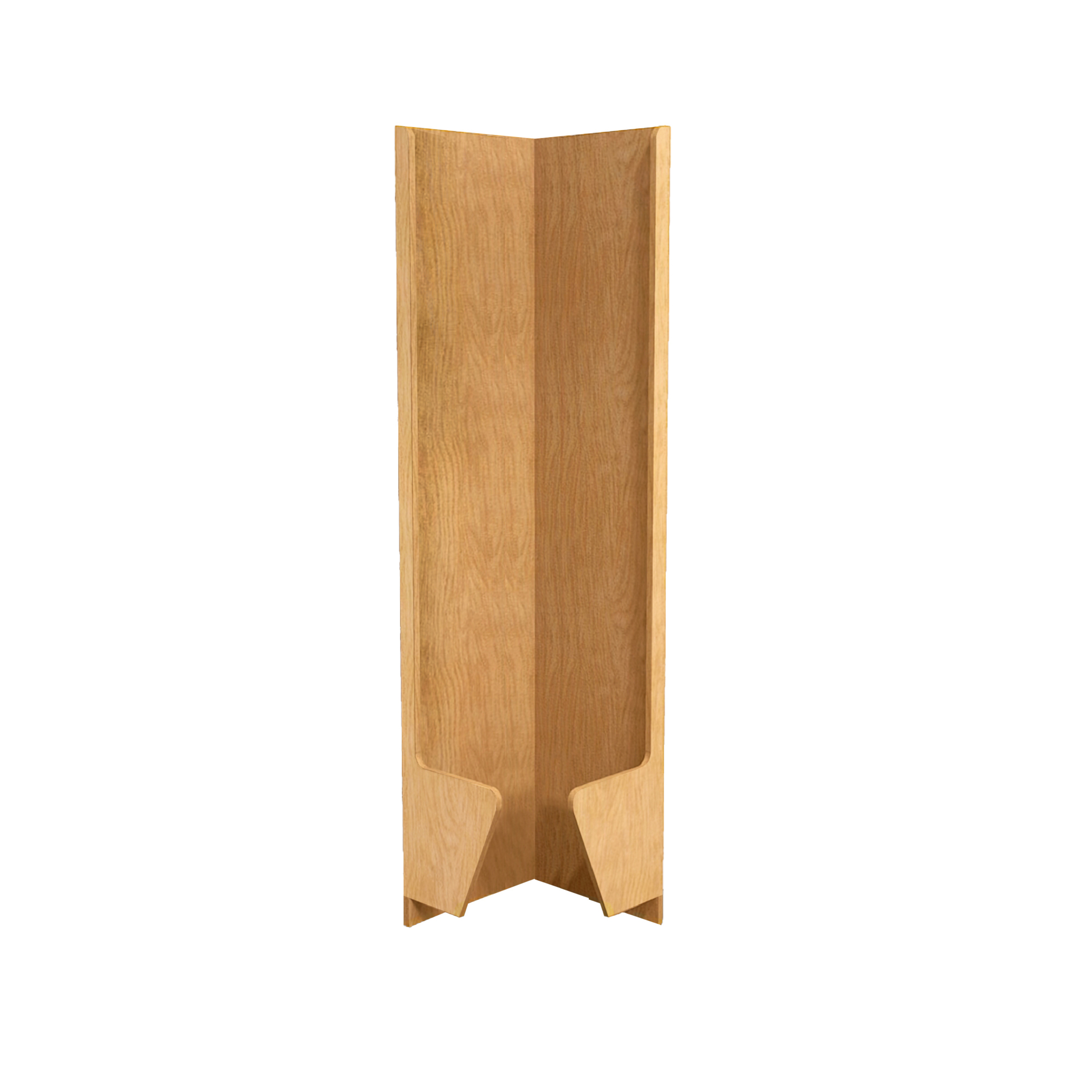 Hallowell, Recruiter-2 Locker - Corner Filler, Natural Red Oak, Height ...