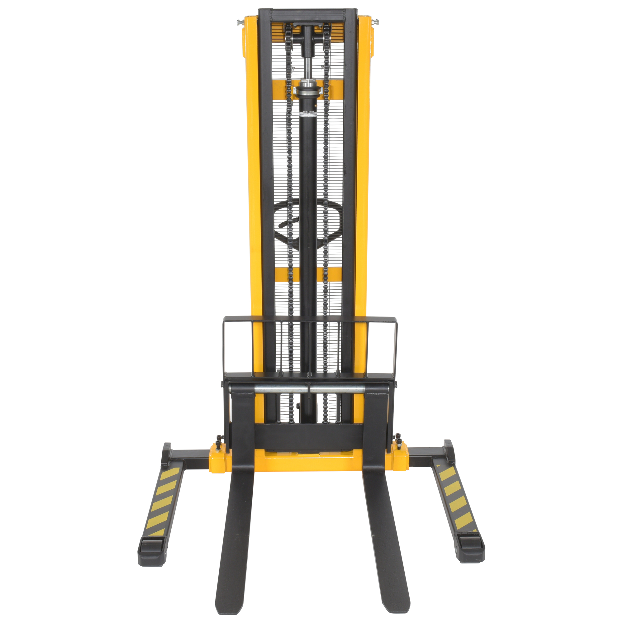 Vestil, Manual Pump Pallet Stacker Forklift, Capacity 2000 lb, Raised ...
