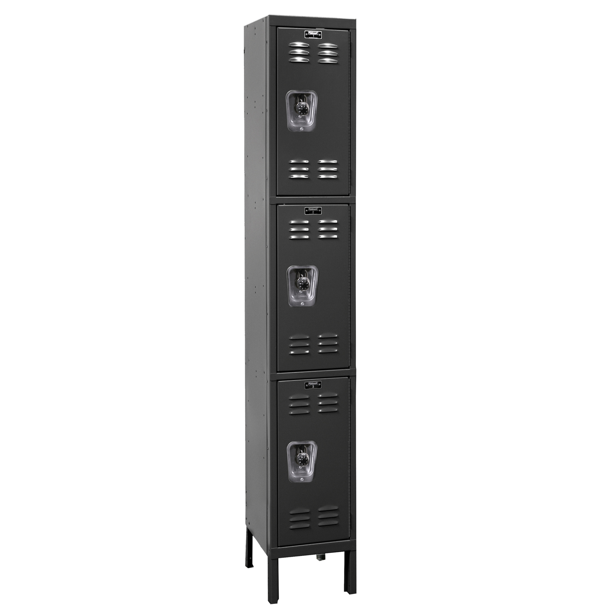 Hallowell, Triple Tier ReadyBuilt Locker, Height 78 in, Width 12 in ...
