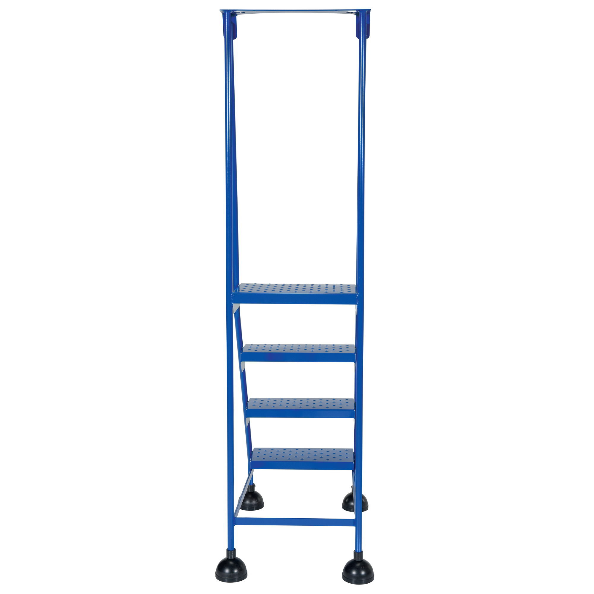 Vestil, 4 Step Perforated Spring Loaded Ladder, Overall Height 72.9375 ...