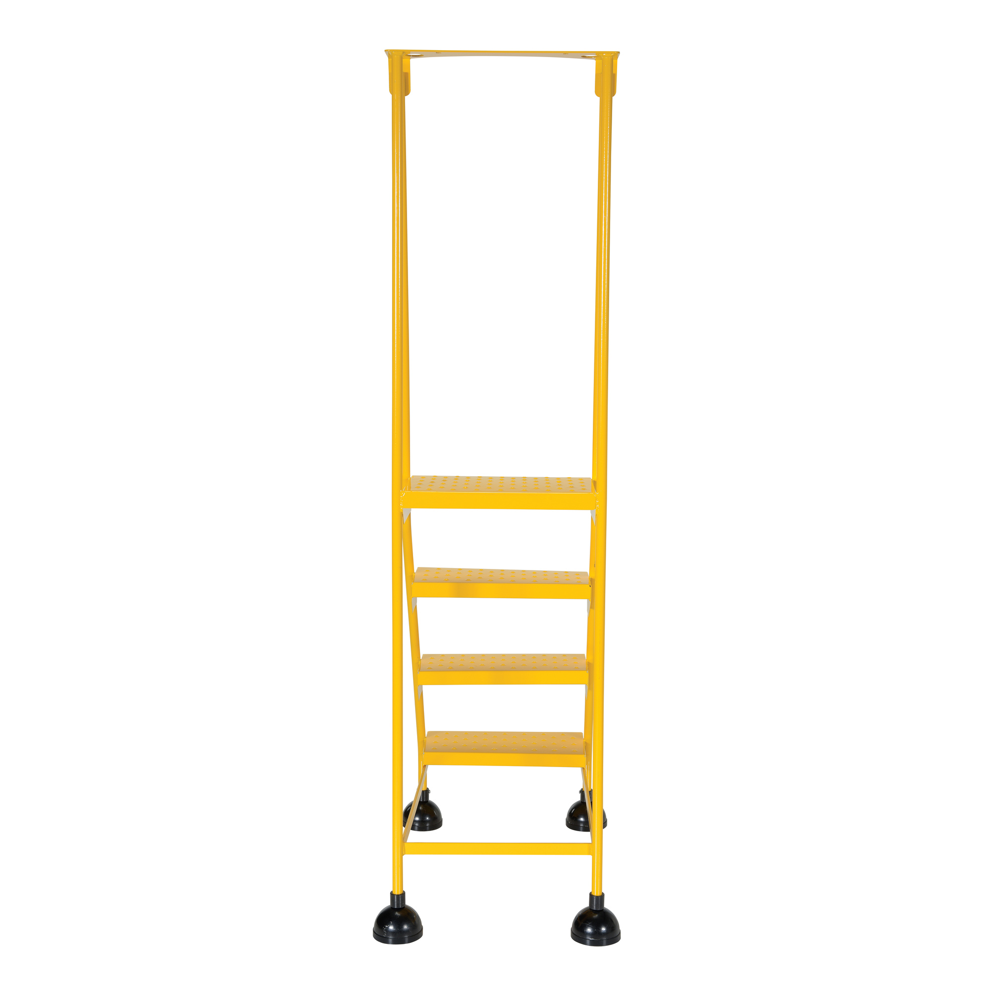 Vestil, 4 Step Perforated Spring Loaded Ladder, Overall Height 72.9375 ...