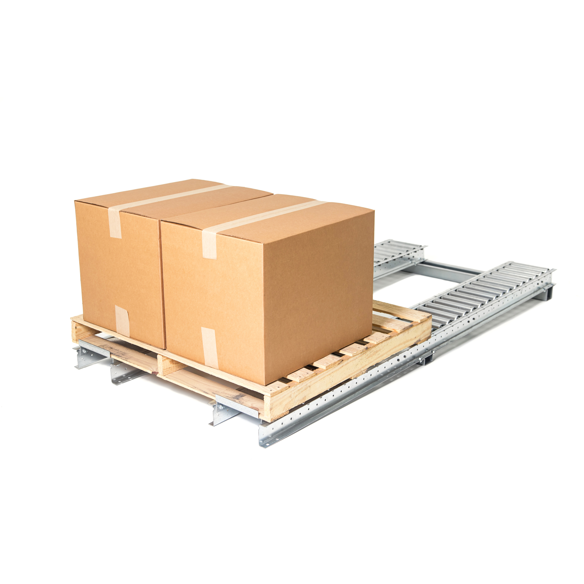 Unex, Pallet Track Floor Conveyor, Capacity 8,000 lb, Model ...