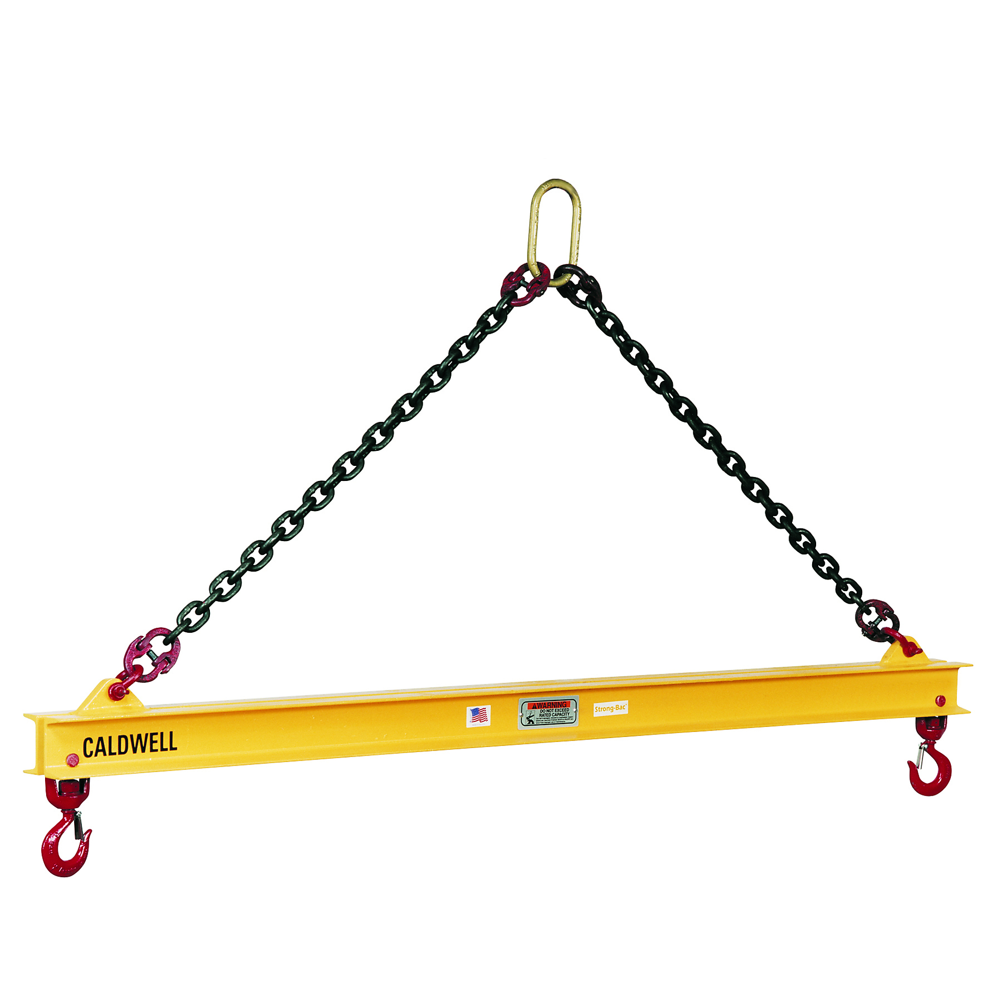 Caldwell, Fixed Spreader Beam, Capacity 40000 lb, Minimum Spread 144 in ...