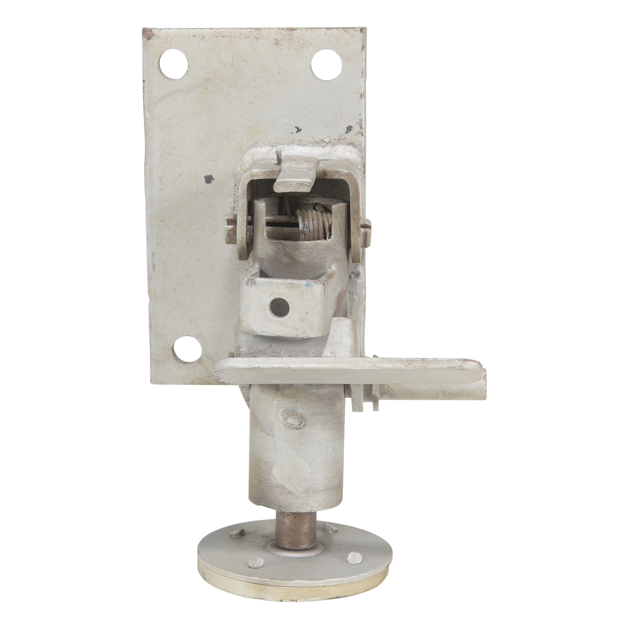 Vestil Steel Floor Lock - 7in. to 8in. Height, Spring-Loaded Pad ...