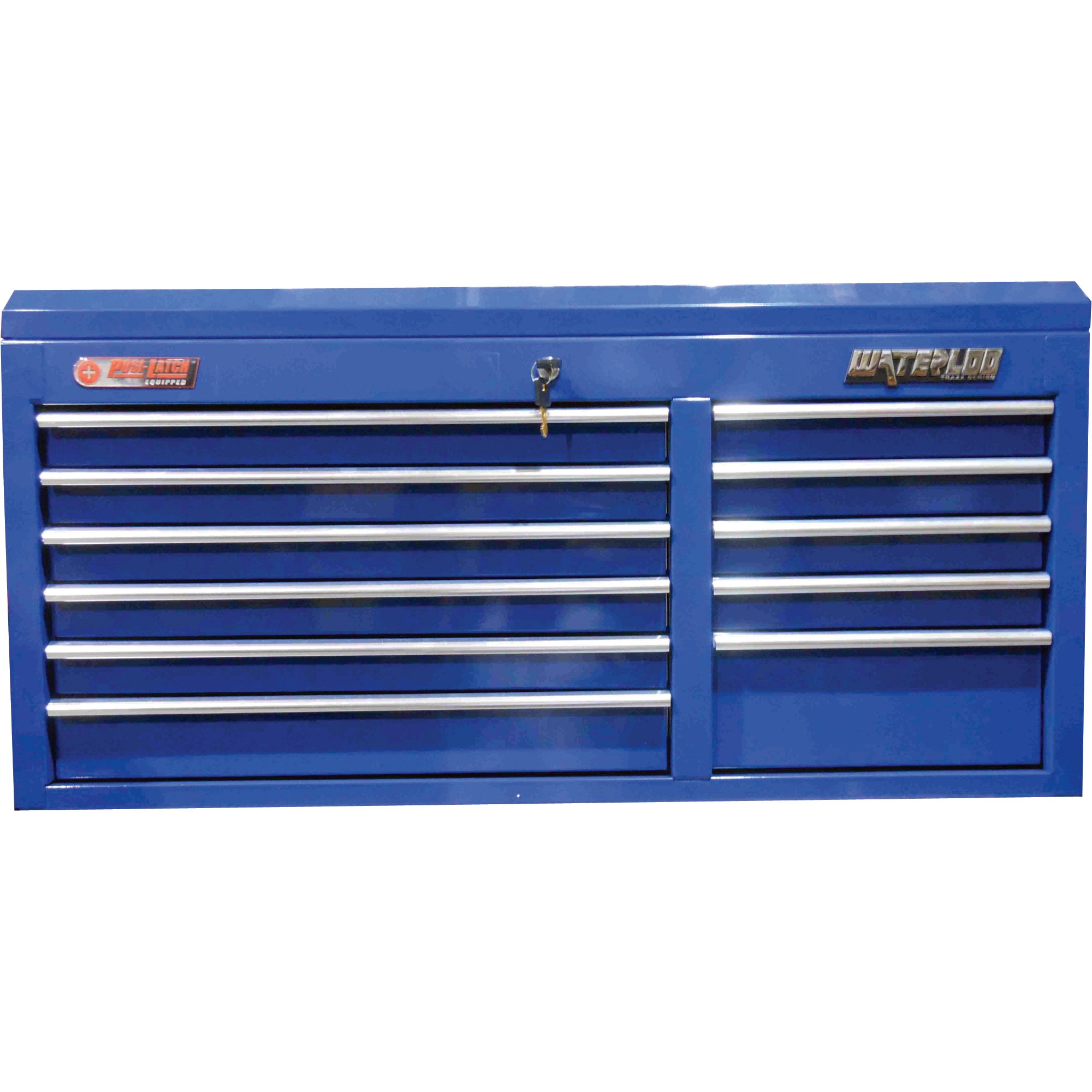 Waterloo 40in. 11-Drawer Top Toolbox — 40 1/2in.W x 17 3/4in.D x 20in.H ...