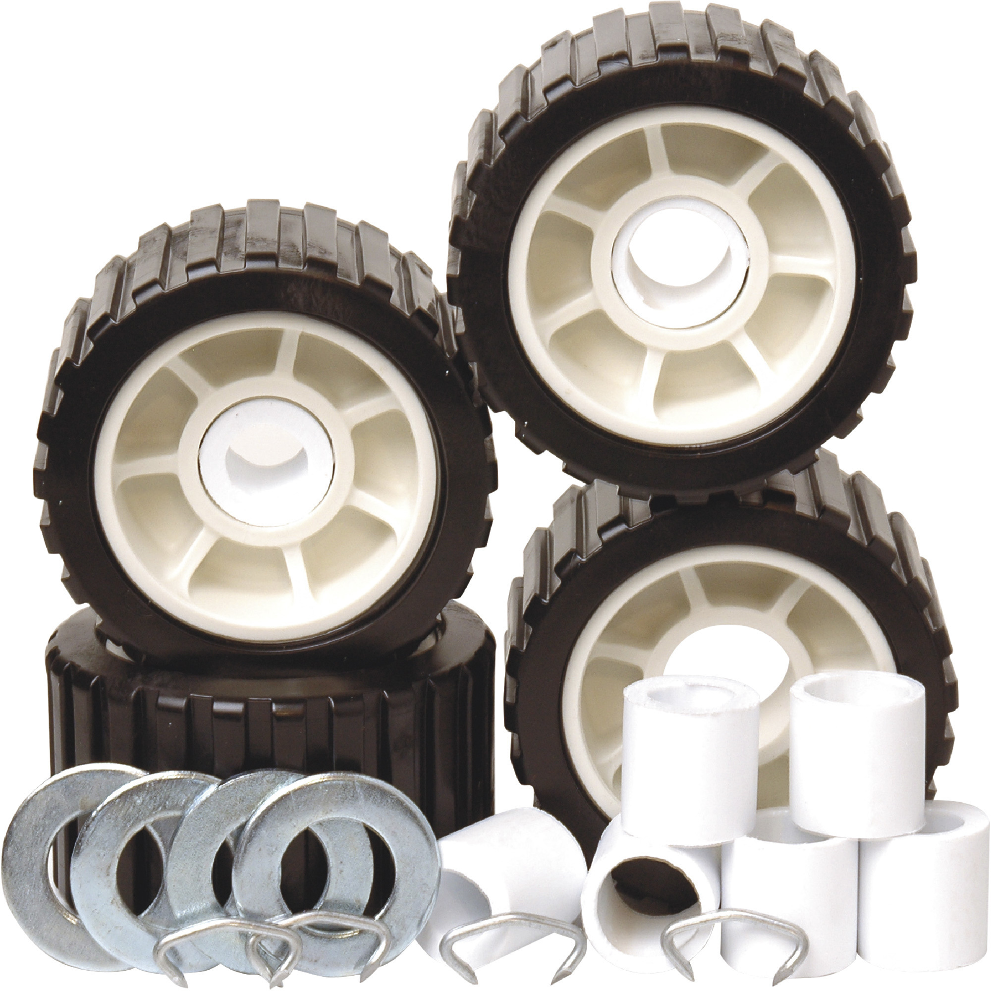 Tie Down Engineering 5in. Wobble Roller Kit, Black | Northern Tool