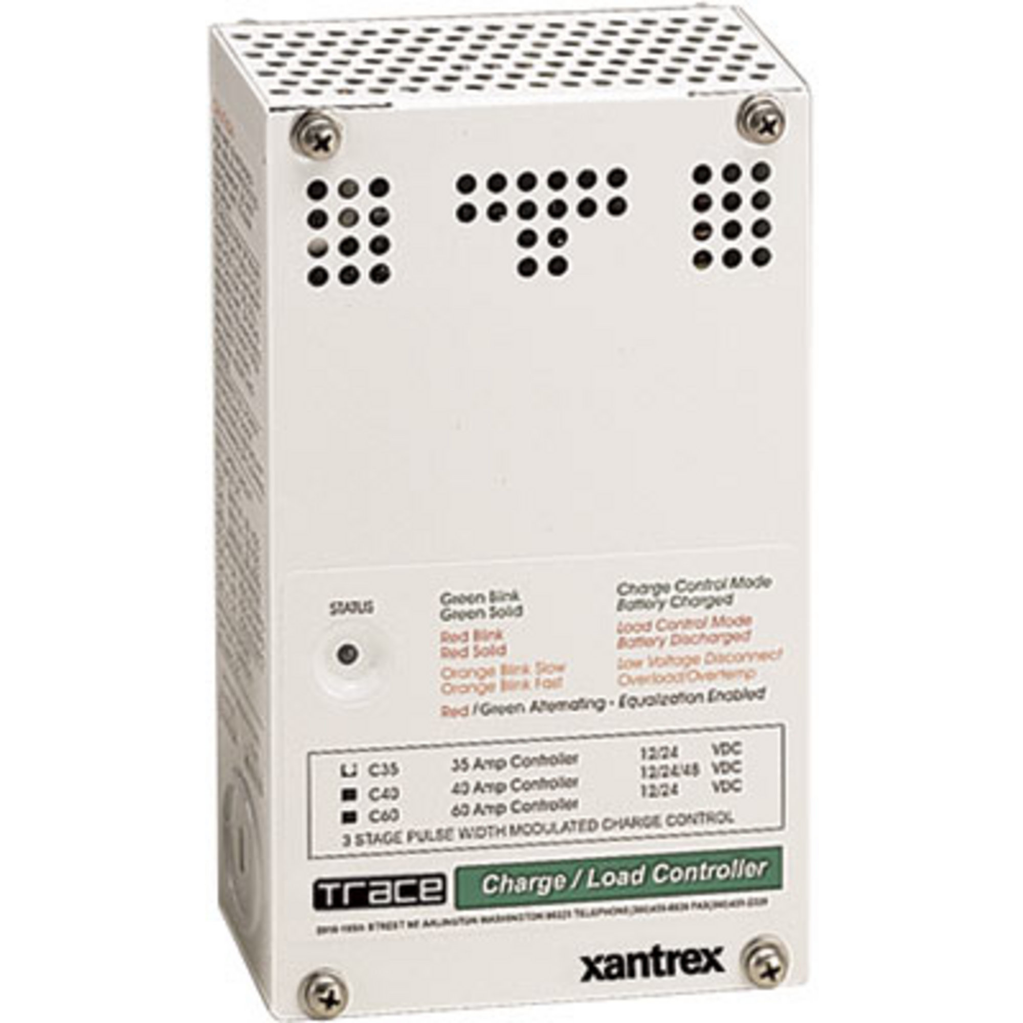 Xantrex Charge Controller for DC Charging Sources — 60 Amp, Model# C60 ...