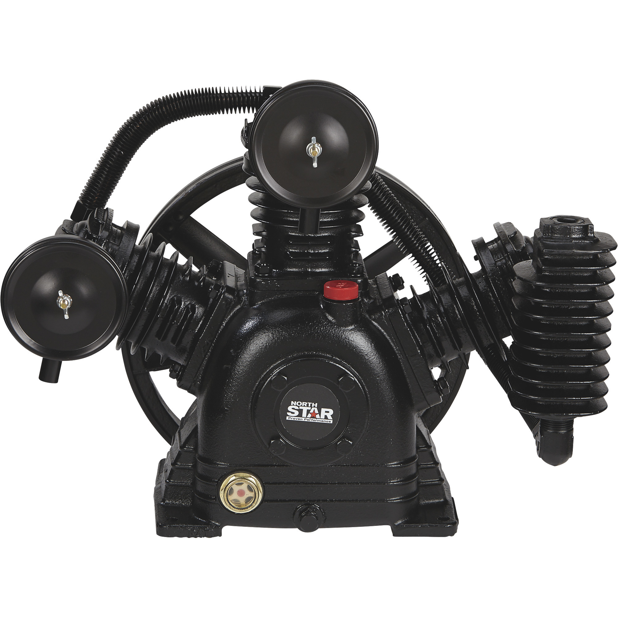 NorthStar Air Compressor Pump, 2-Stage, 3-Cylinder, 14.9 CFM @ 90 PSI ...