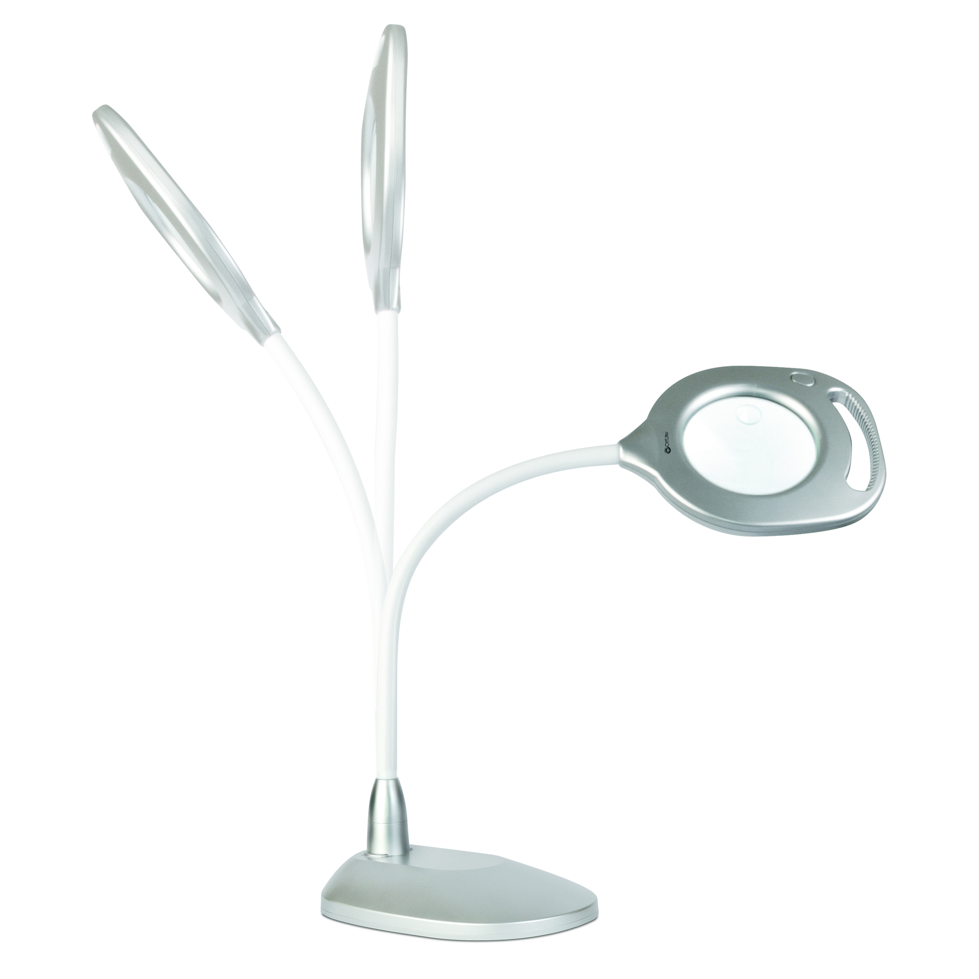 Ottlite LED Magnifier Floor and Table Light, Corded, Black, Model ...