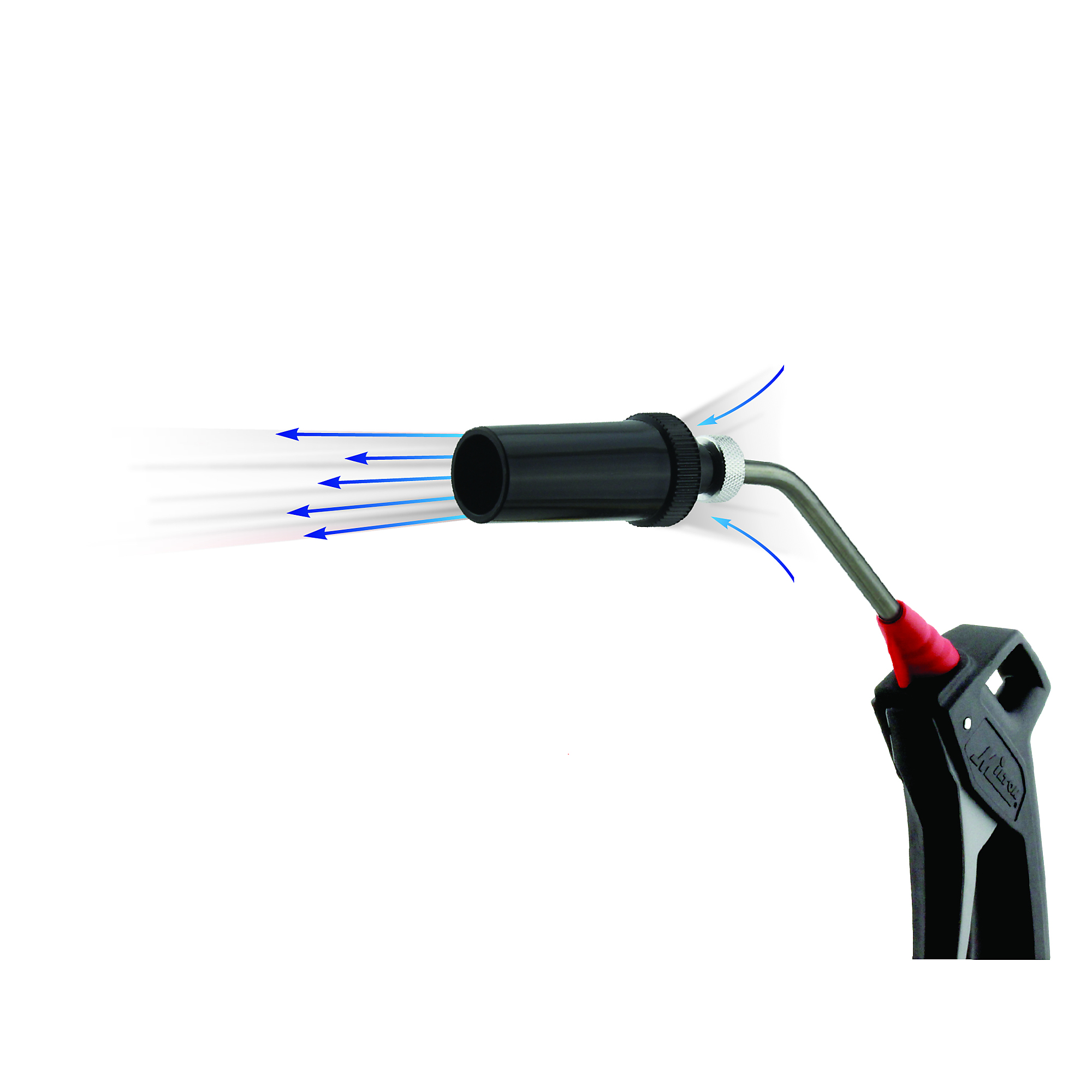 Milton X5 Air Multiplier Plas fits 6mm 1/8in.NPS Blo Gun, Plastic, Model# s-160X5P | Northern Tool