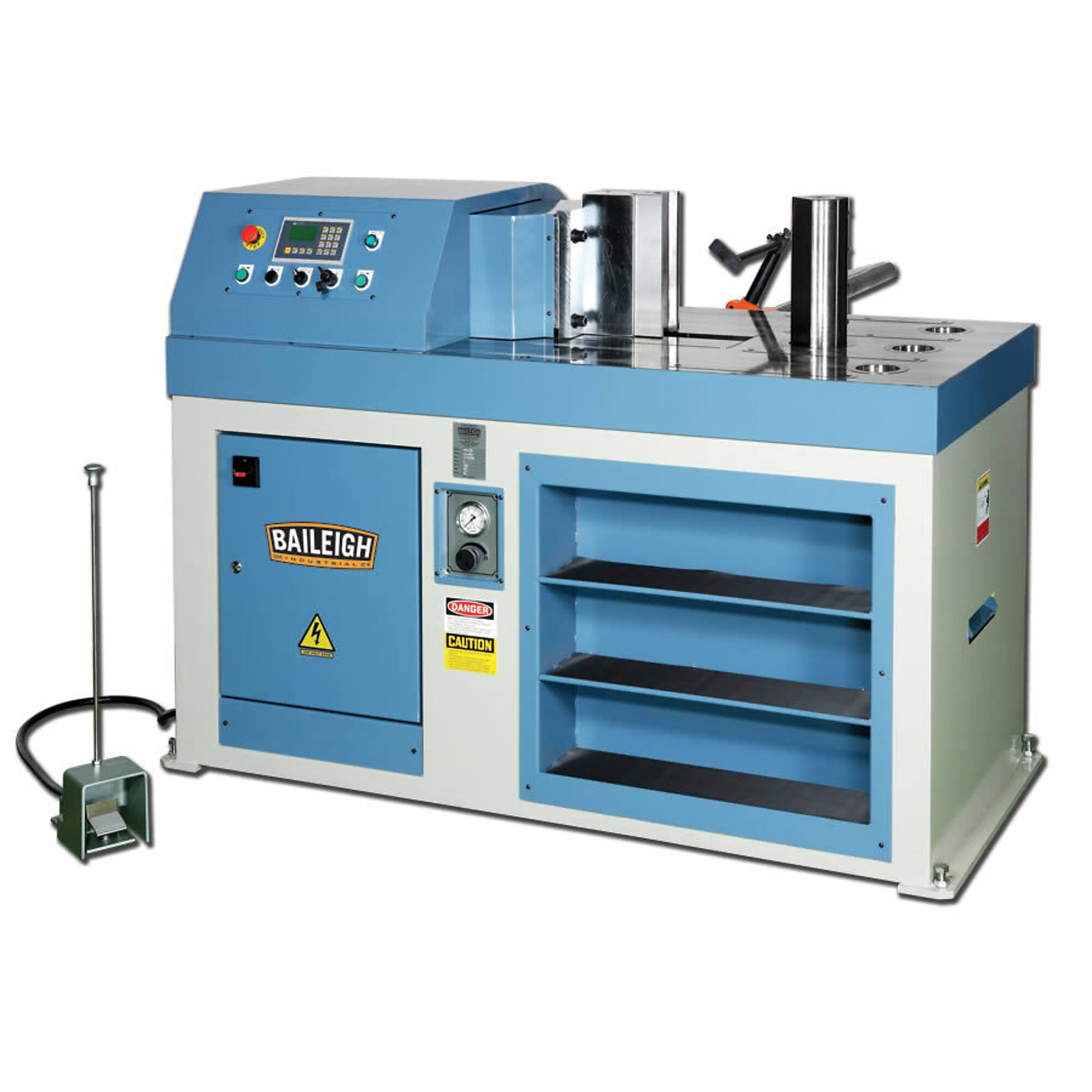 Baileigh, Horizontal Press Brake, Max. Material Gauge 8 Model# HPB-78NC ...