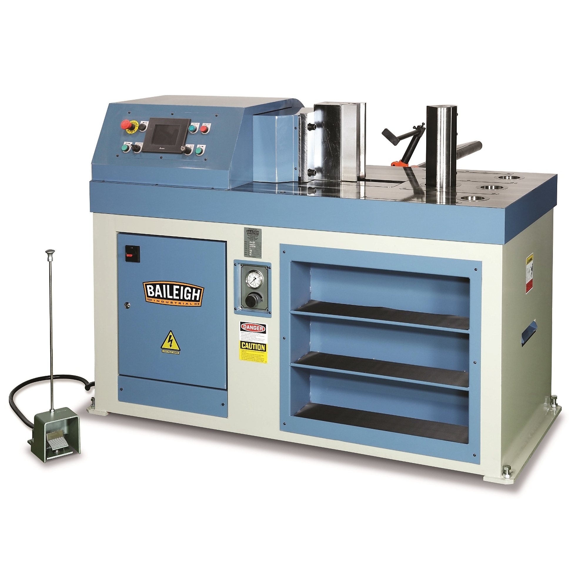 Baileigh, Horizontal Press Brake, Max. Bending Capacity - Round 3.268 ...