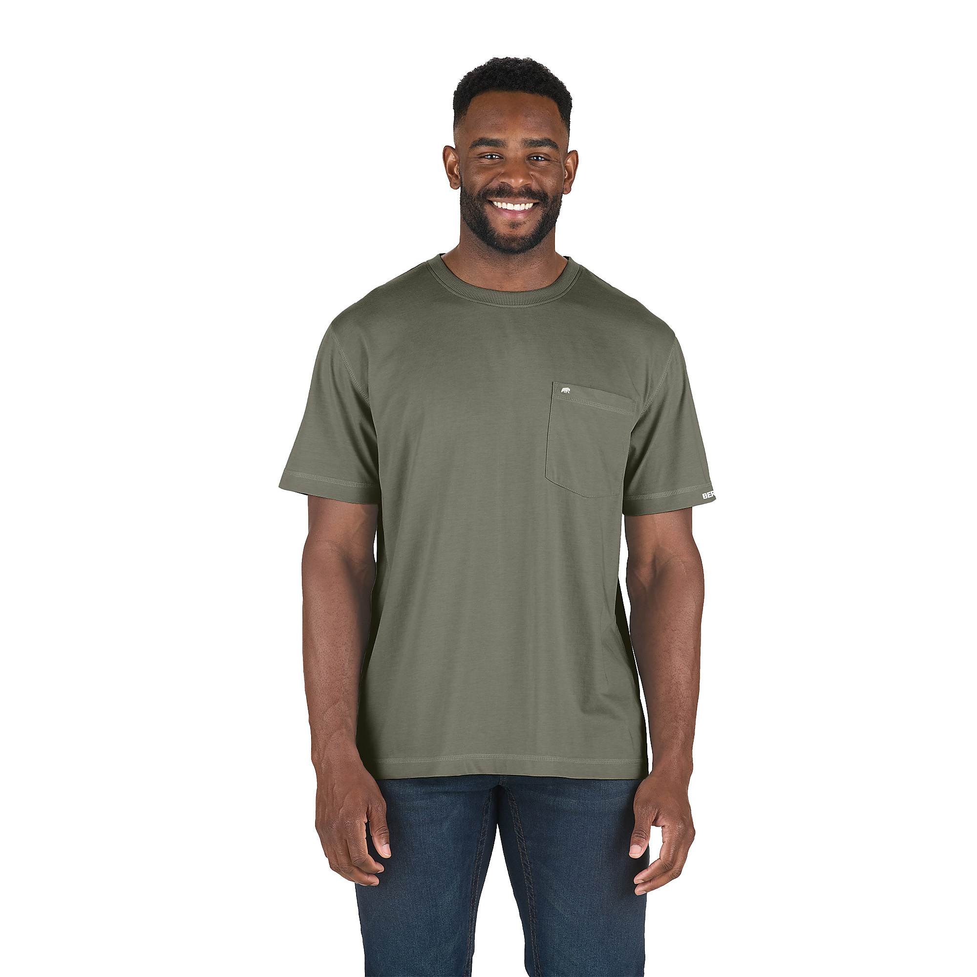 Berne Apparel, Lightweight Performance Tee-Style, Size 4XLT, Color ...