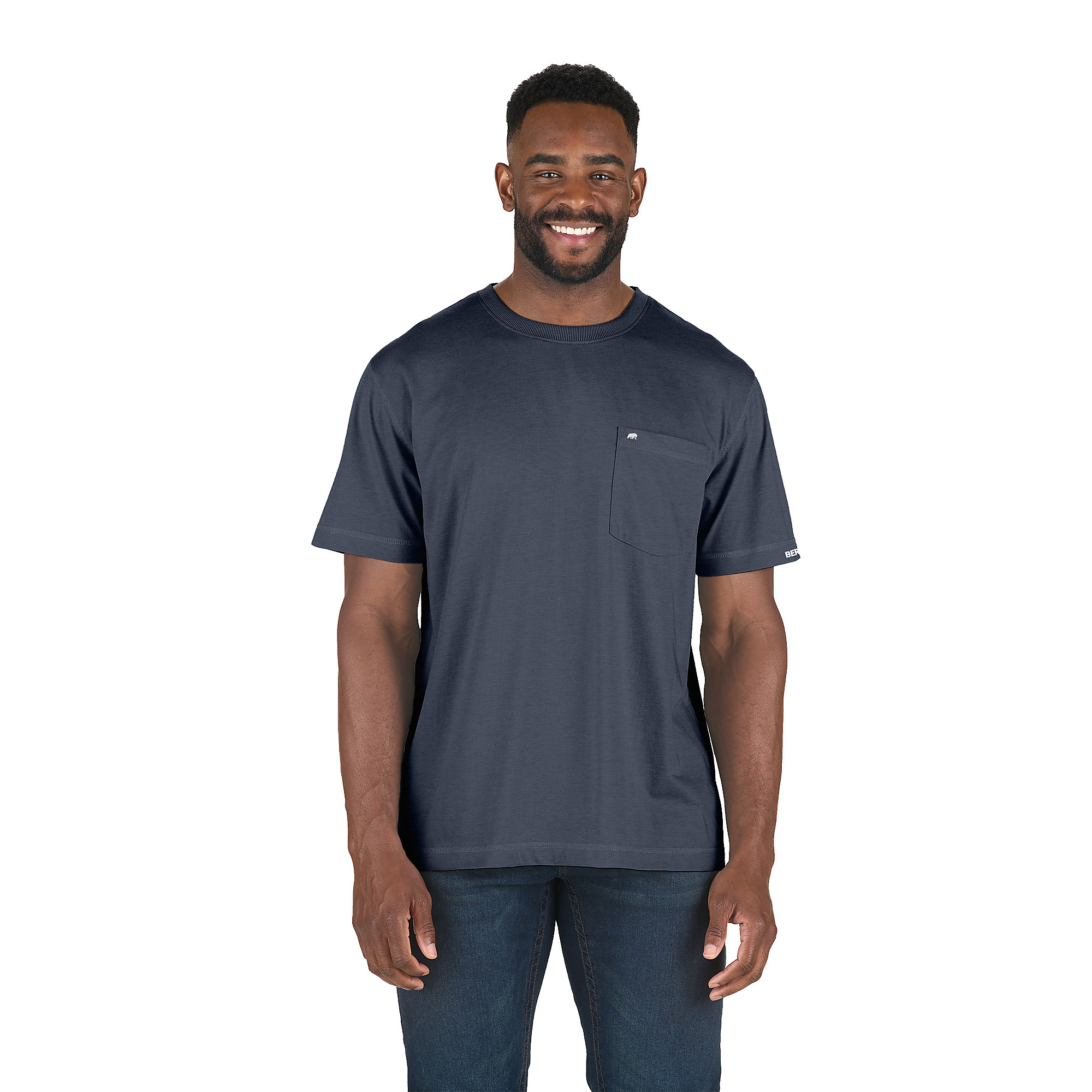 Berne Apparel, Lightweight Performance Tee-Style, Size 4XLT, Color ...