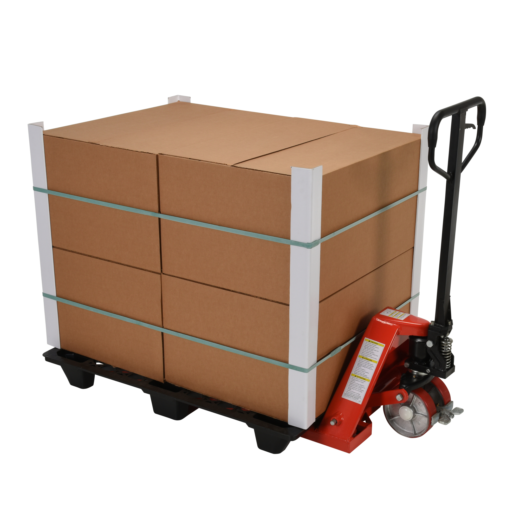 Vestil, HEAVY DUTY WHEEL NOSE PALLET TRUCK 27X38 Load Capacity 5000 lb ...