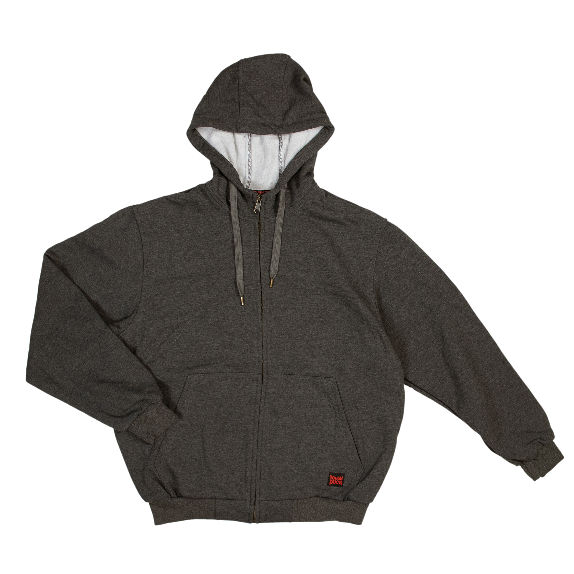 Tough Duck, Zip Hoodie, Size S, Color CHARCOAL, Model# WJ211-CHARL-S ...