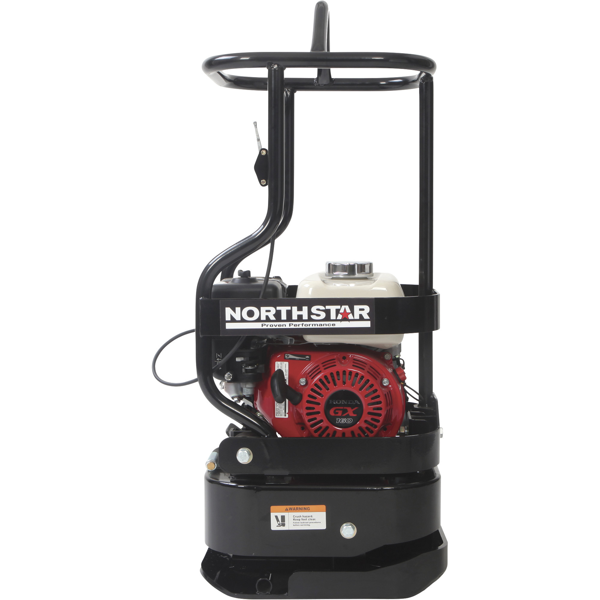 NorthStar Tamping Rammer Plate Compactor, With 5.5 HP Honda GX160 ...