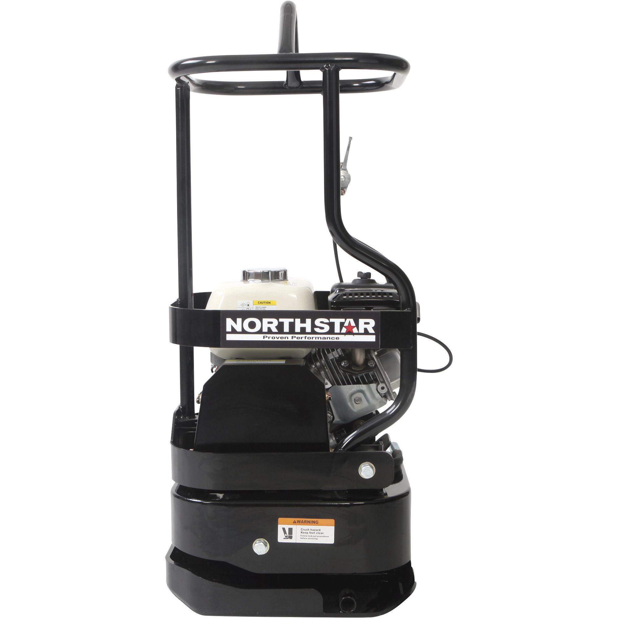 NorthStar Tamping Rammer Plate Compactor, With 5.5 HP Honda GX160 ...