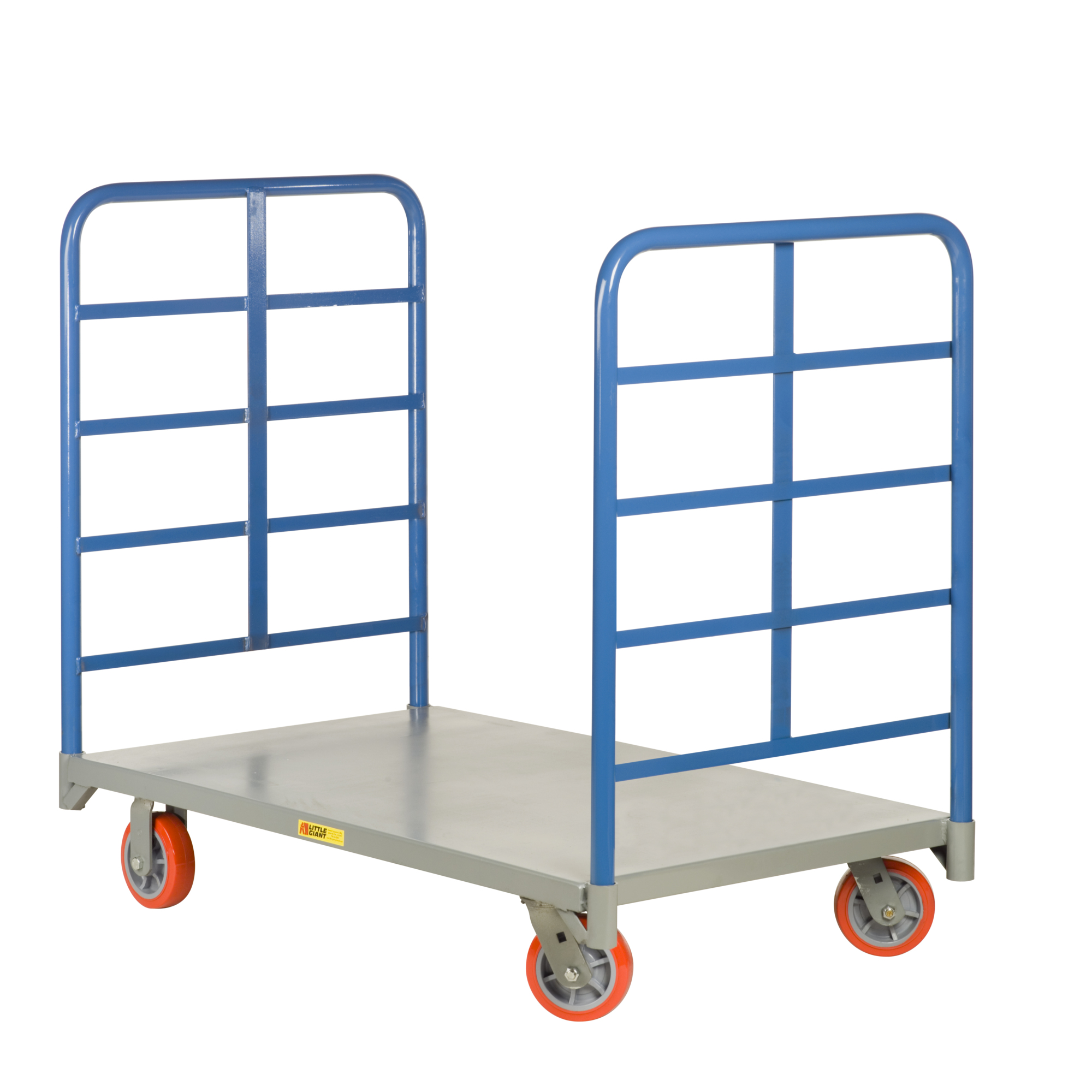 Little Giant Double End Rack Platform Truck - 30in. x 60in., 3600-Lb ...