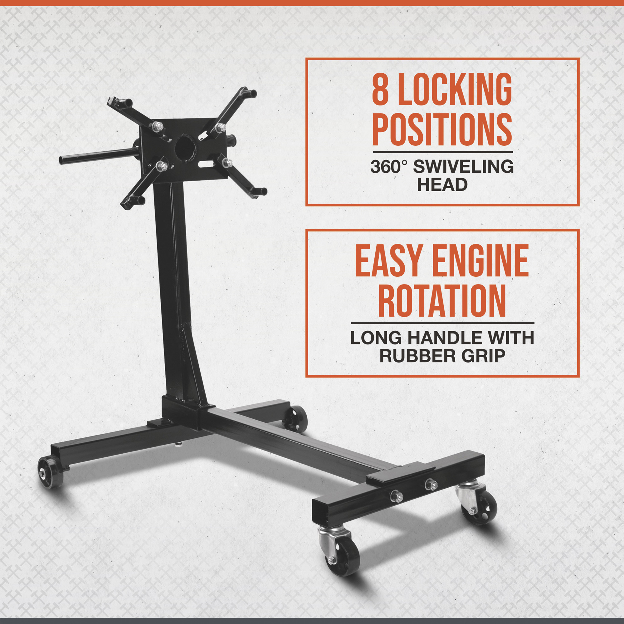 Ironton Rotating Engine Stand, 1000-Lb. Capacity | Northern Tool