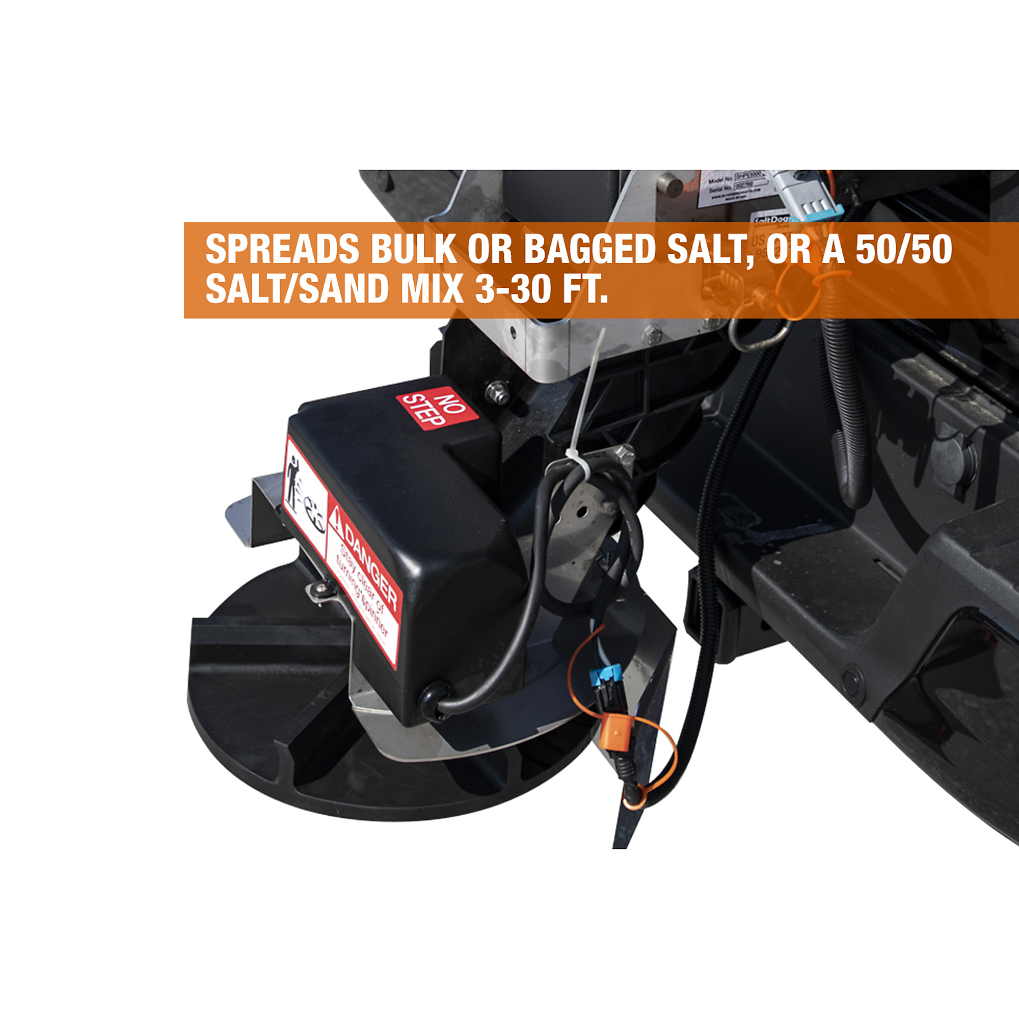 Buyers Products SaltDogg, 1 Cu Yd Electric Truck Bed Rock Salt ...