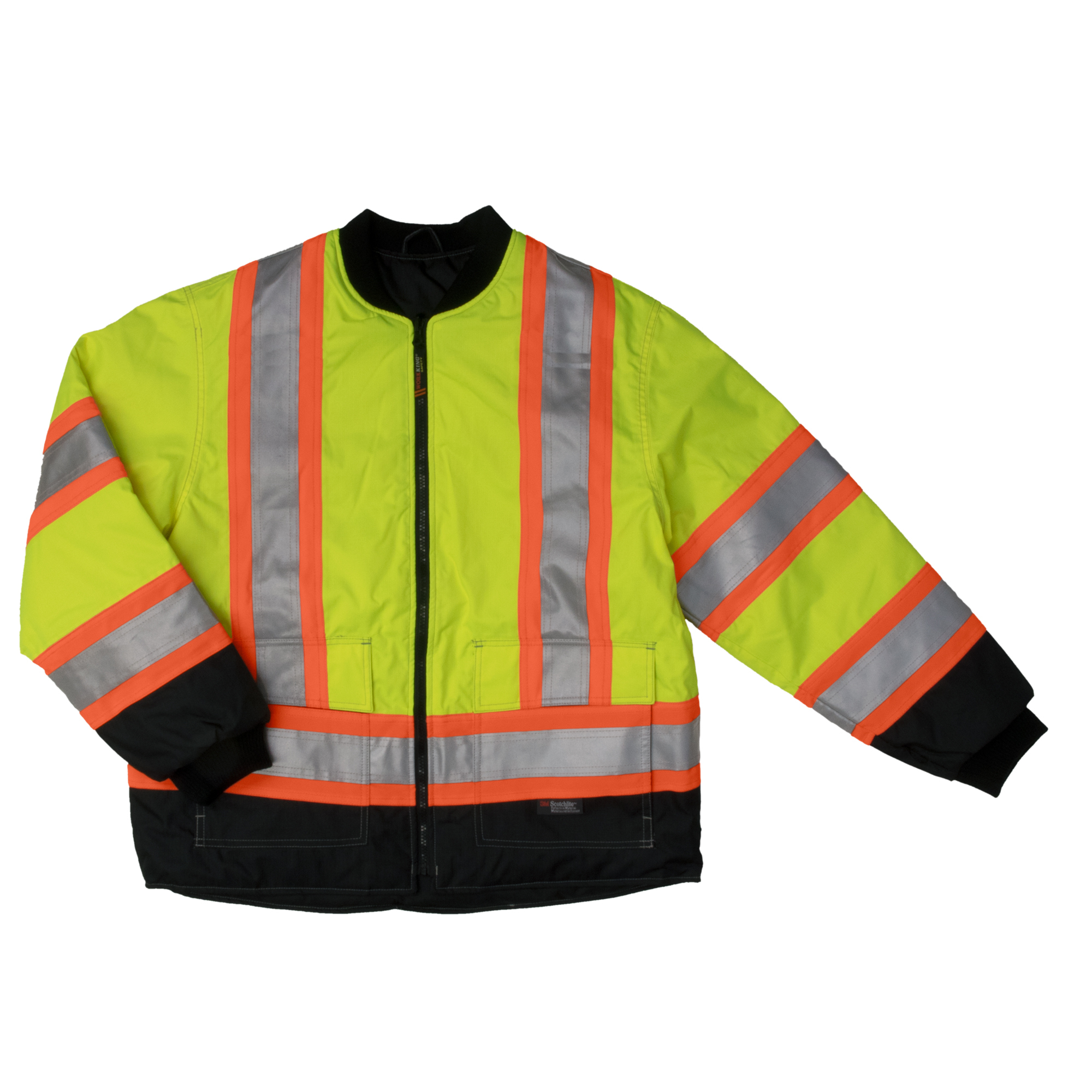 Tough Duck Reversible Insulated Safety Jacket | Northern Tool