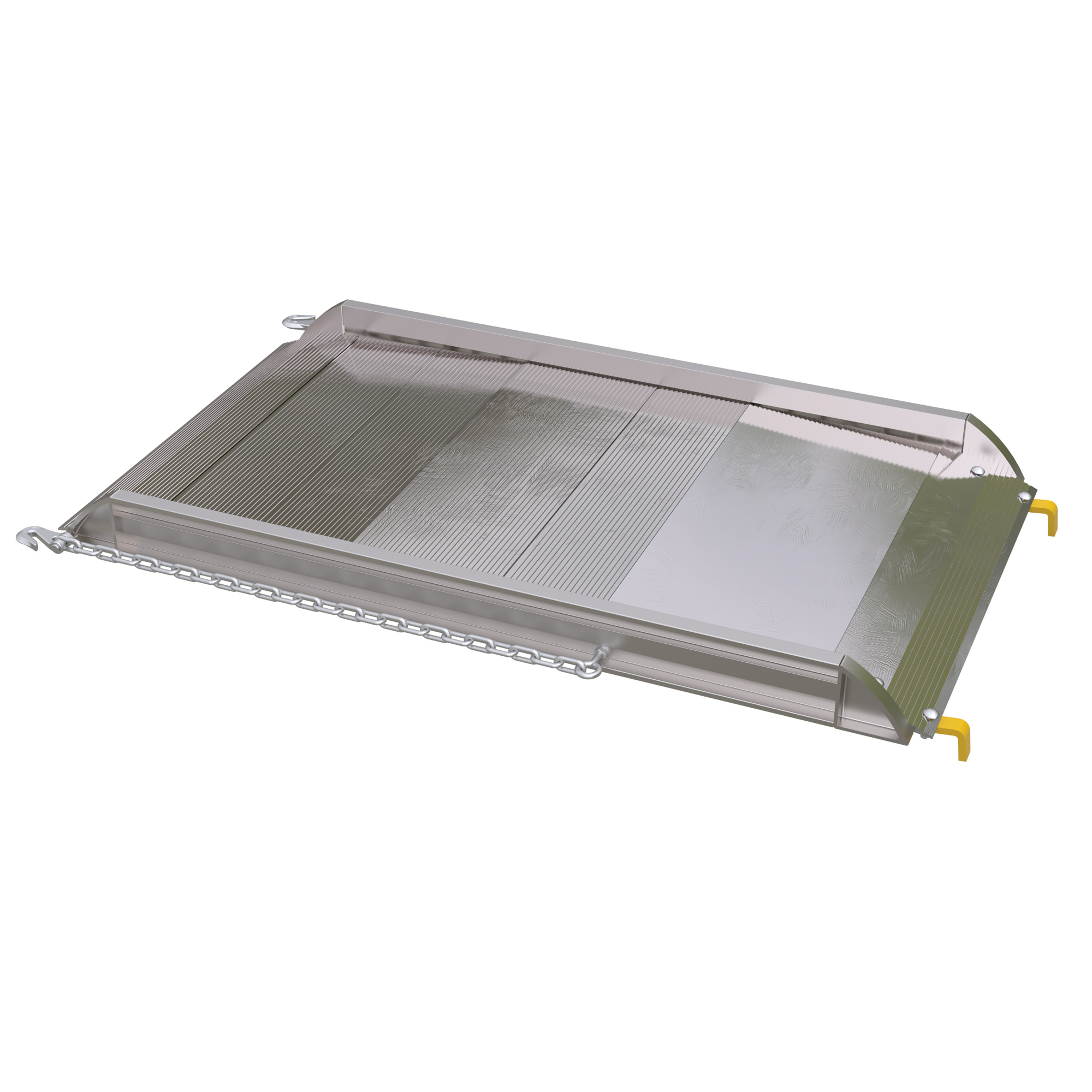 Vestil 48in. Walk Ramp, Aluminum, 3000lb. Capacity, Model# AWR-28-4B ...