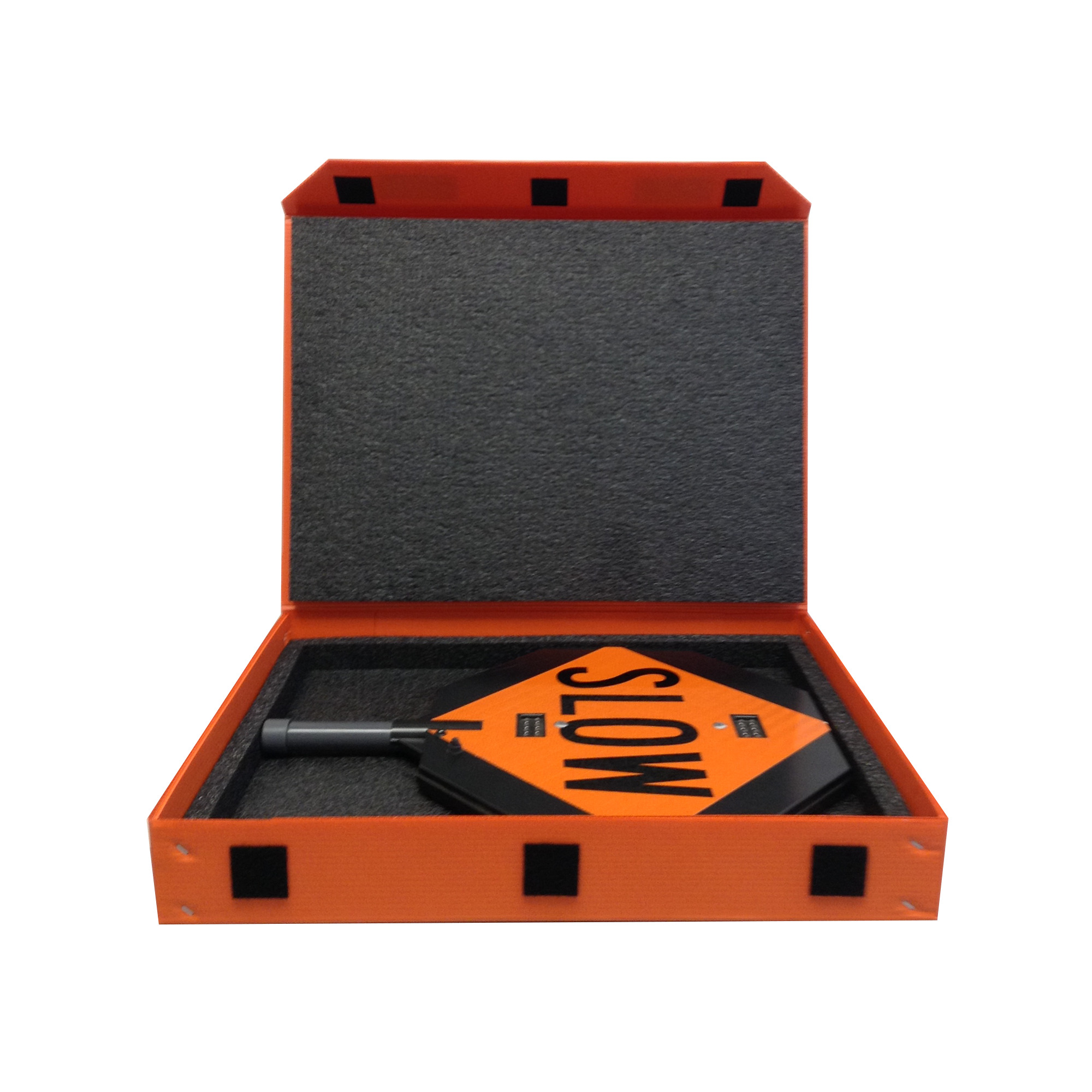 Eastern Metal Hard Case for Visual Alert 18in., Orange, Model# VA-18 ...